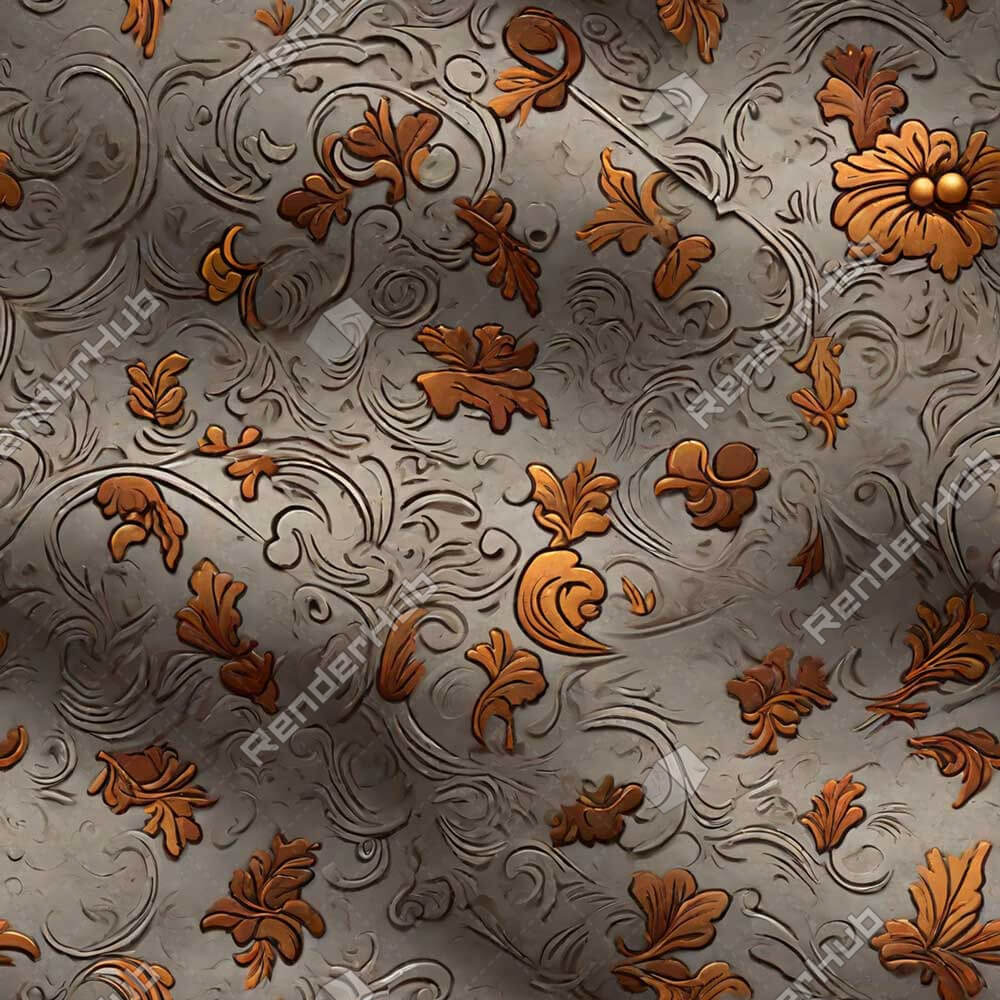 Concrete Texture Artwork Seamless Repeat Pattern - Stock Image by Babakn
