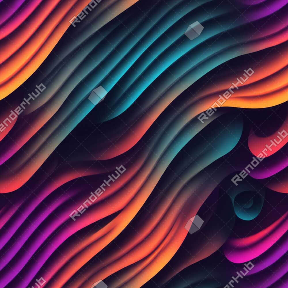 Cool Lighting Dark Contrast - Abstract Wave of Colors Wallpa Stock ...