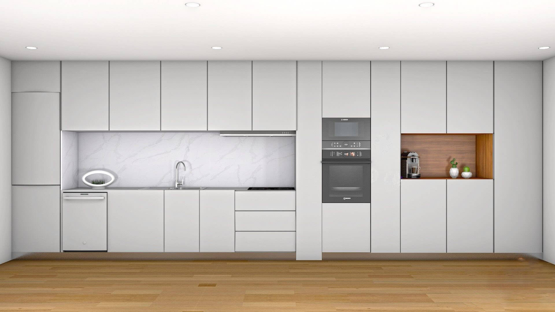 Download Ready Model of Modern Kitchen by Babakn