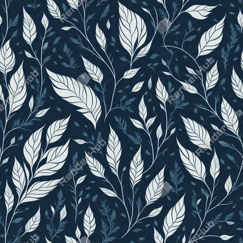 Floral Pattern Artwork - Detailed Vector Illustration Stock Image by Babakn