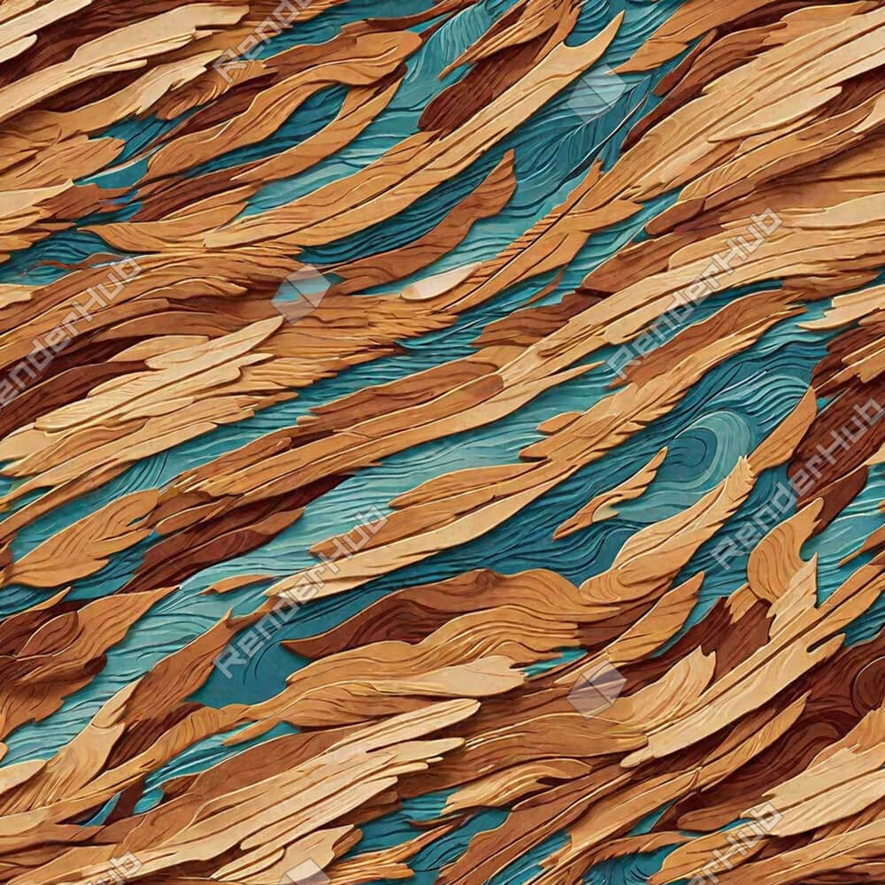 Textured Wood, Brick, and Fabric Seamless Repeat Pattern - Stock Image ...