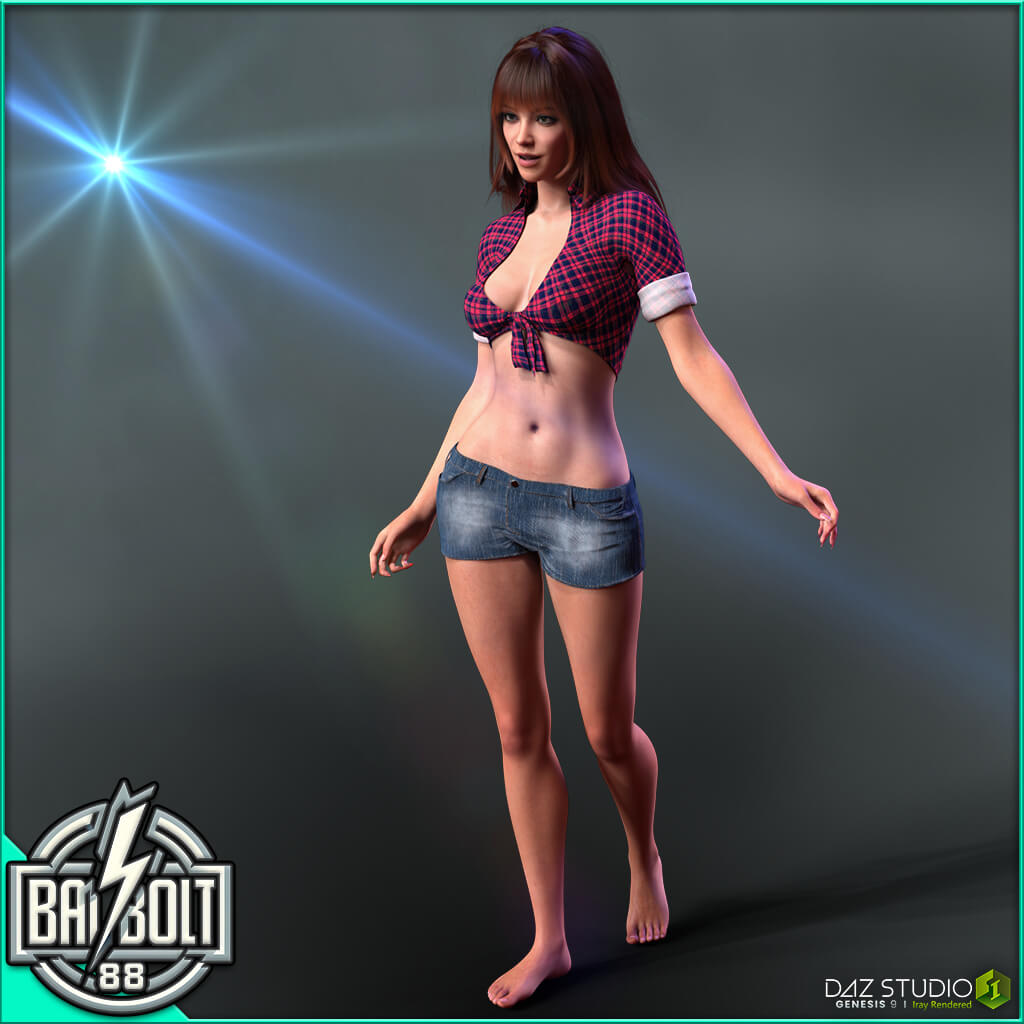 Aurora Morph for Genesis 9 - Daz Content by BadBolt88