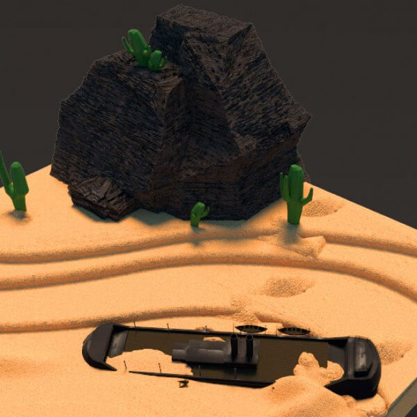 Sahara Desert Diorama