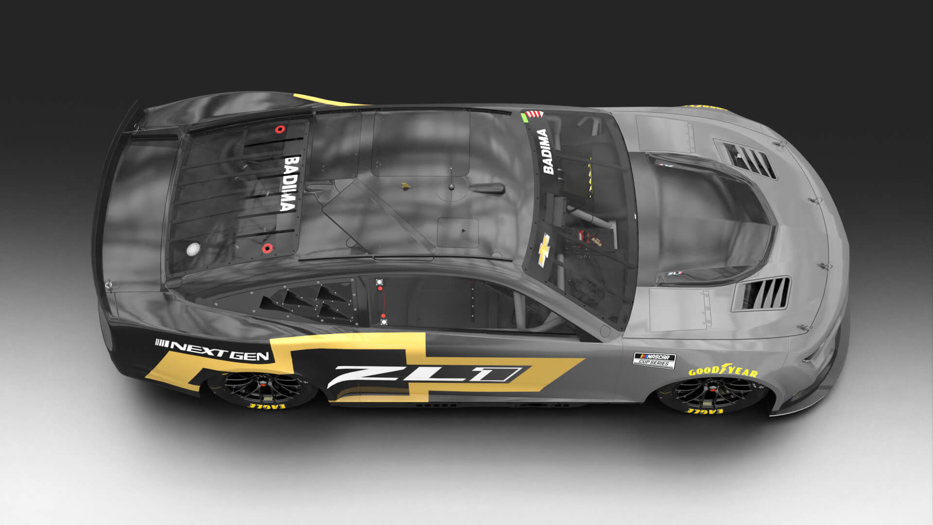 Nascar Cars Side View Nascar Cup Series Next Gen Ford Mustang Team Hi