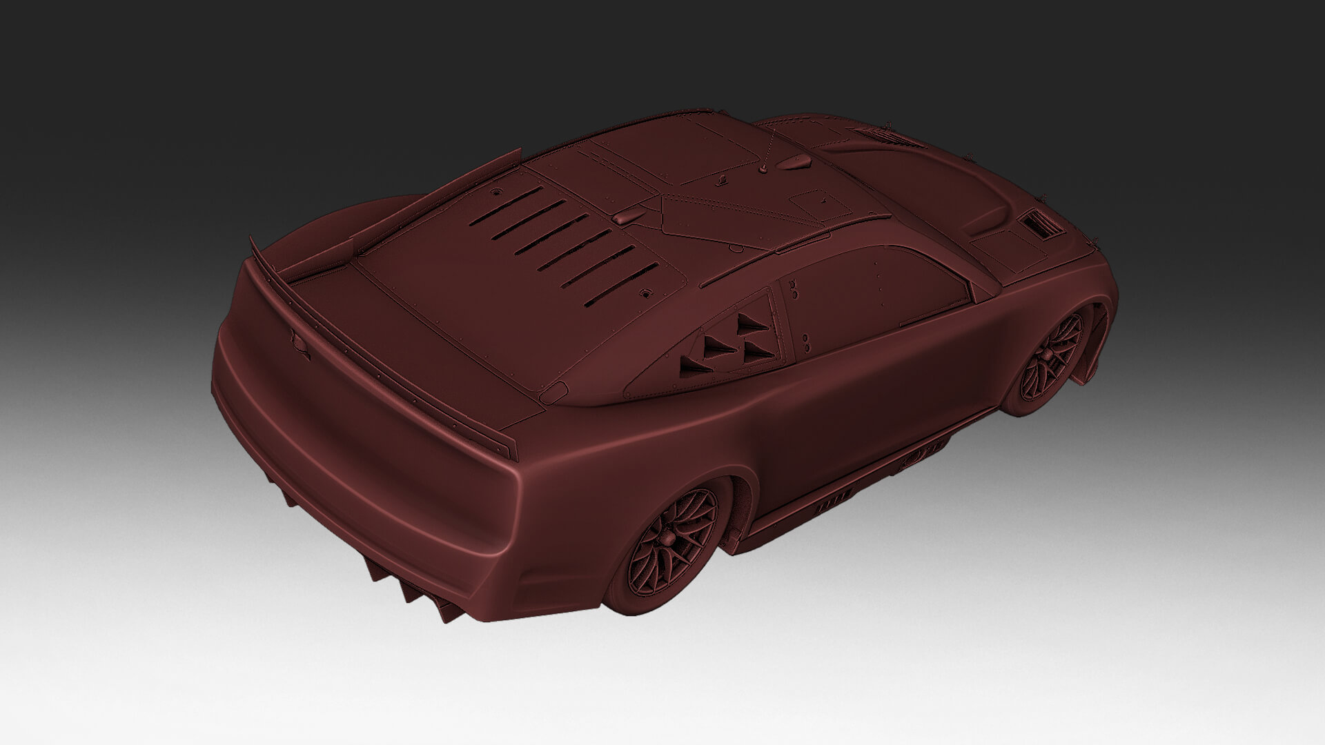 Nascar Chevrolet Camaro 2024-2025 3D Model by badima