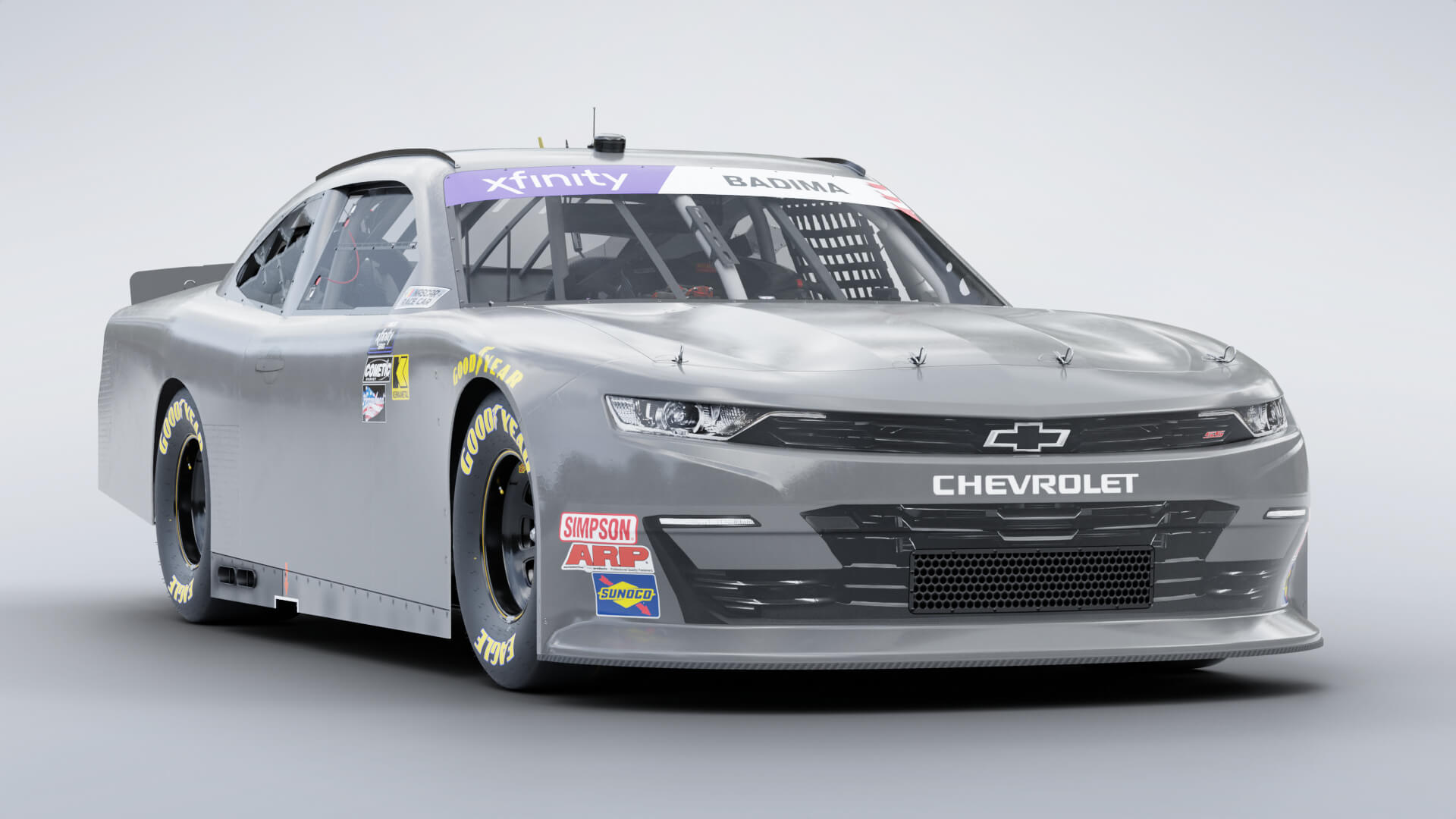 Nascar Xfinity Series Chevrolet Camaro 2025 - 3D Model by badima