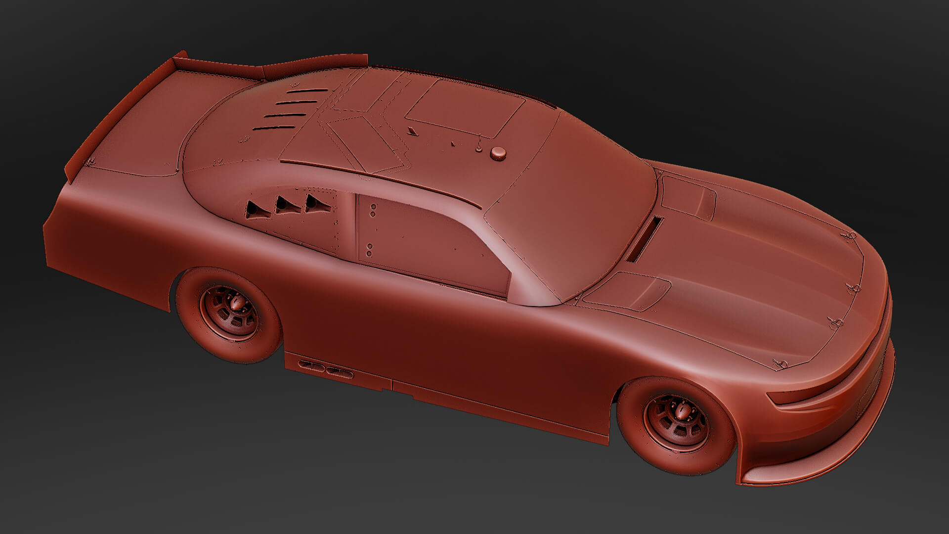 Nascar Xfinity Series Chevrolet Camaro 2025 - 3D Model by badima