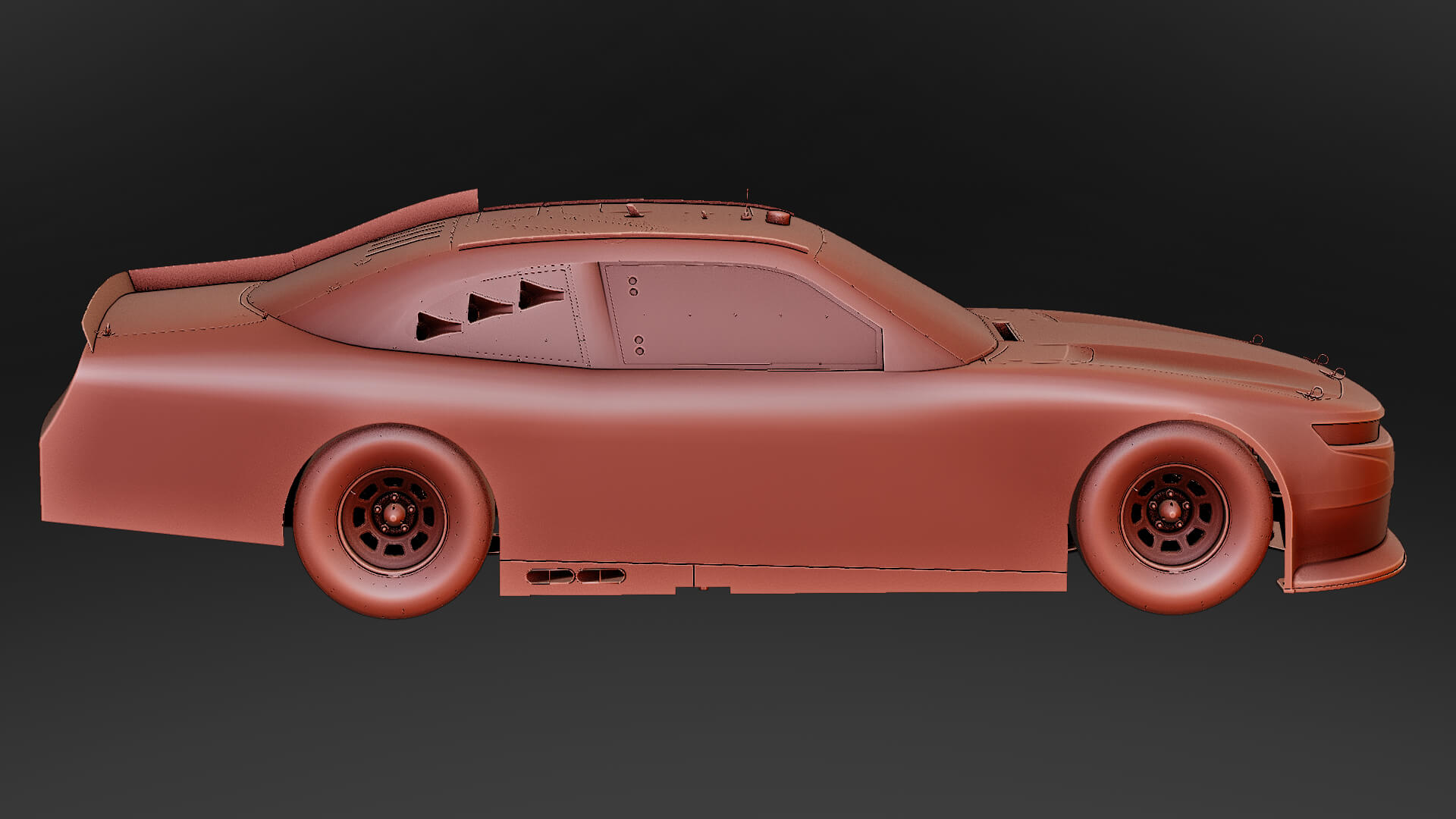 Nascar Xfinity Series Chevrolet Camaro 2025 - 3D Model by badima