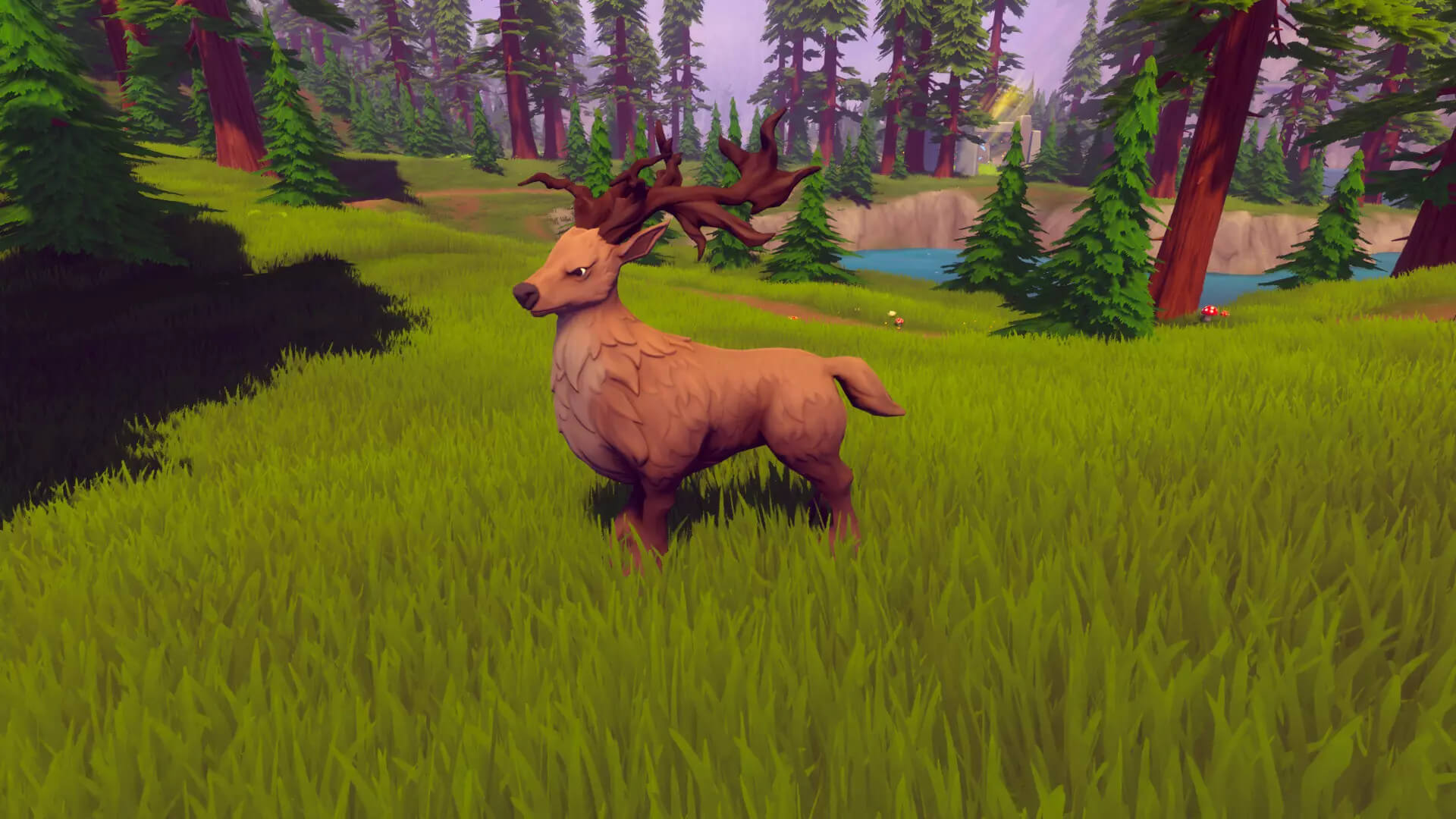 Stylized Stag Deer - 3D Model by bahi3d