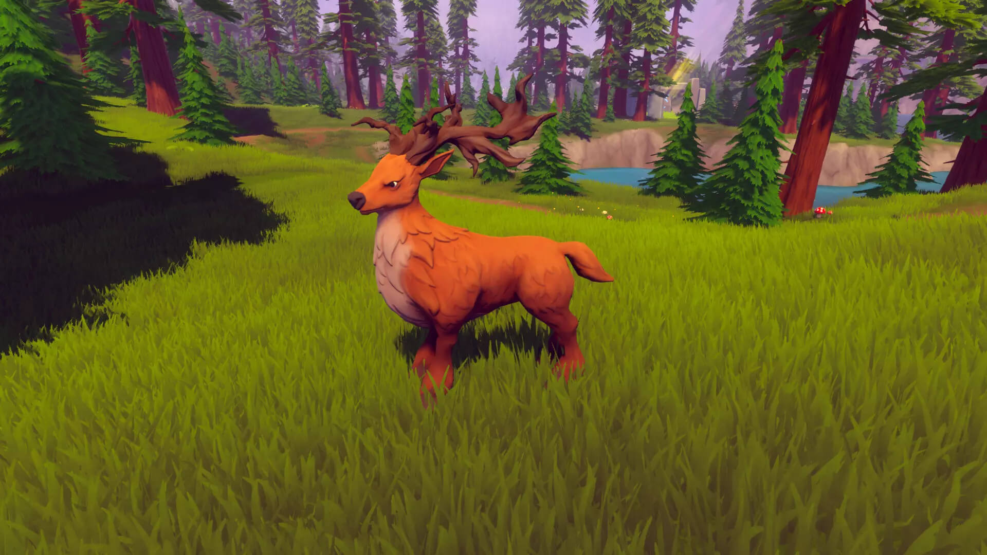 Stylized Stag Deer - 3D Model by bahi3d
