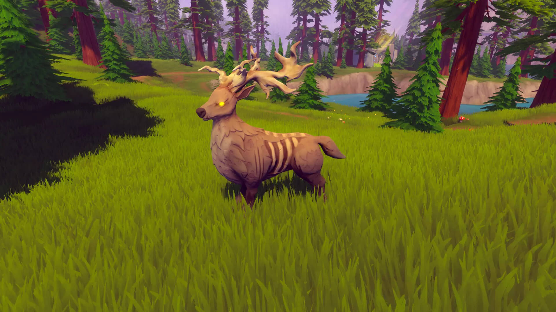 Stylized Stag Deer - 3D Model by bahi3d