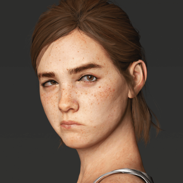 Ellie High detailed model Perfil 3D Render | RenderHub Gallery
