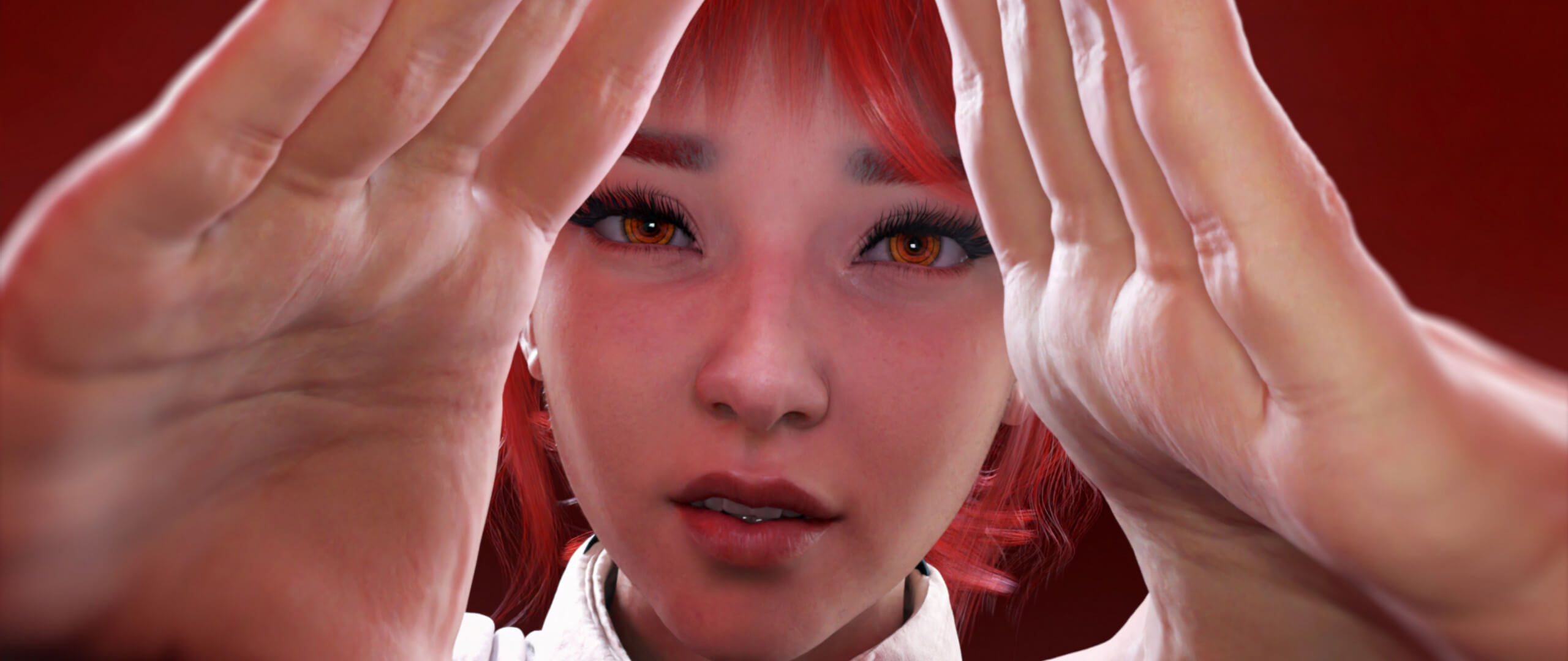 Makima Realistic - CGI - Wallpaper 3D Desktop HD Wallpaper