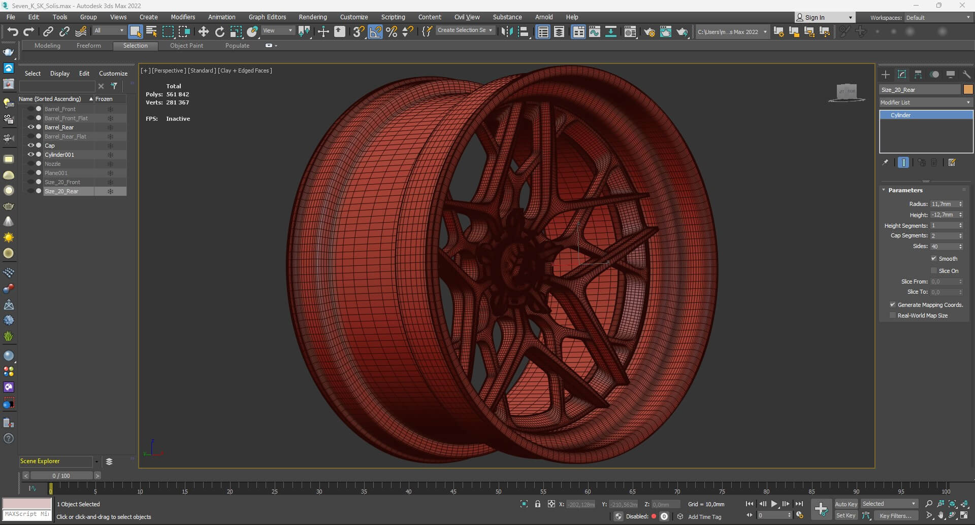 SevenK SK Solis - 3D Model by bayazoff