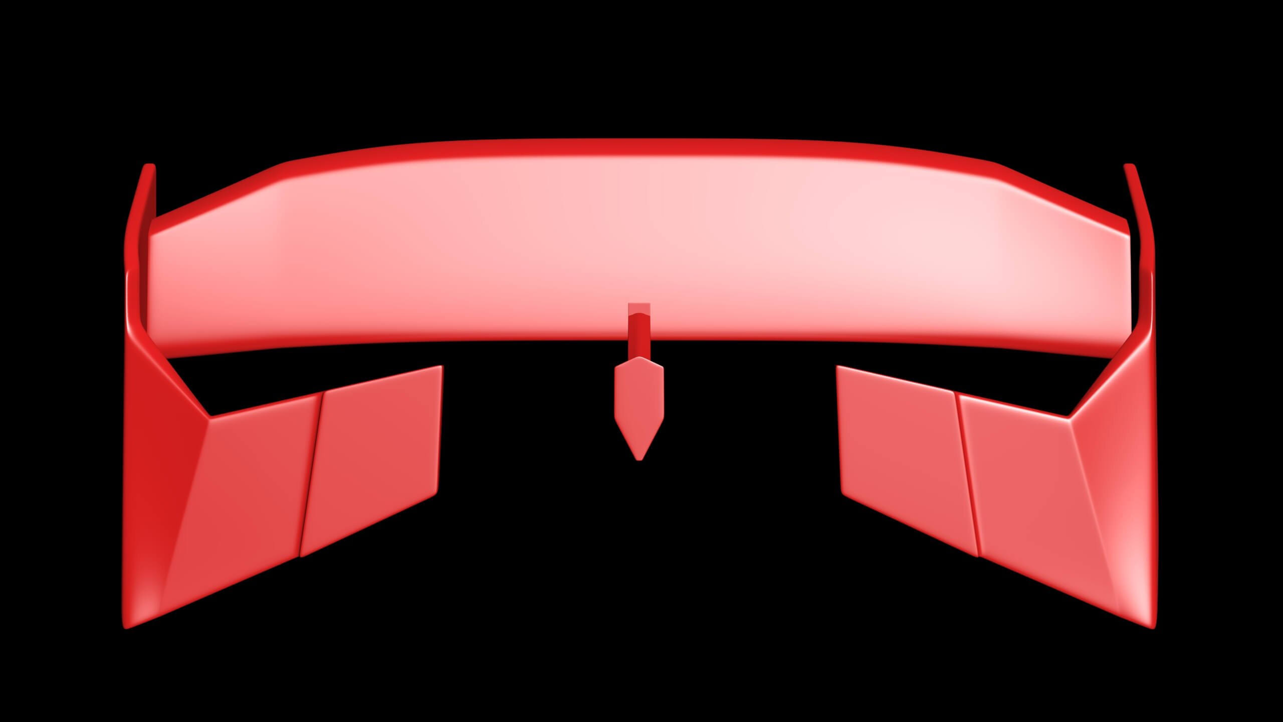 35GT RR Silhouette Rear Wing Standalone - 3D Model by bayazoff