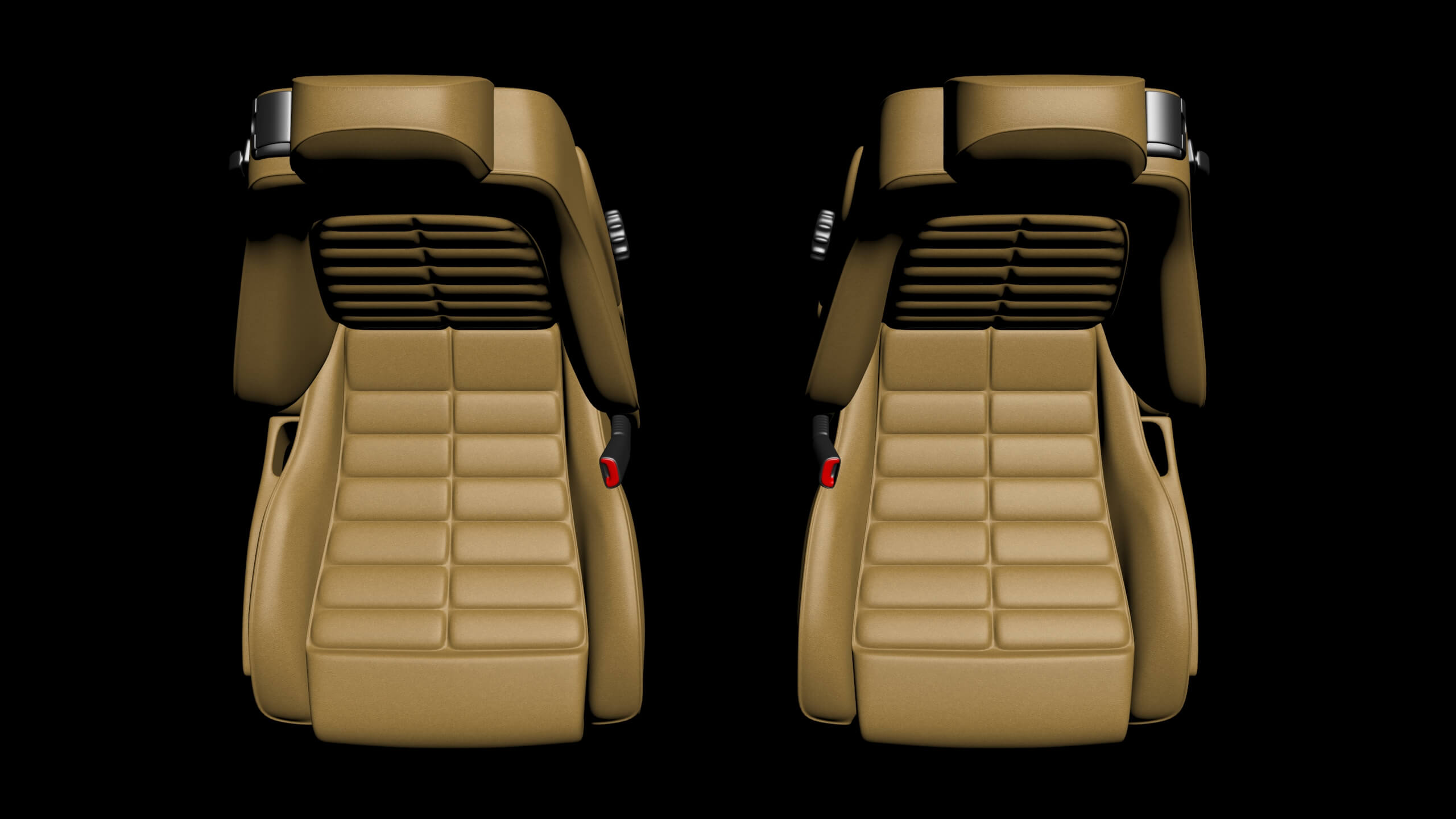 550 575 Seats - 3D Model by bayazoff