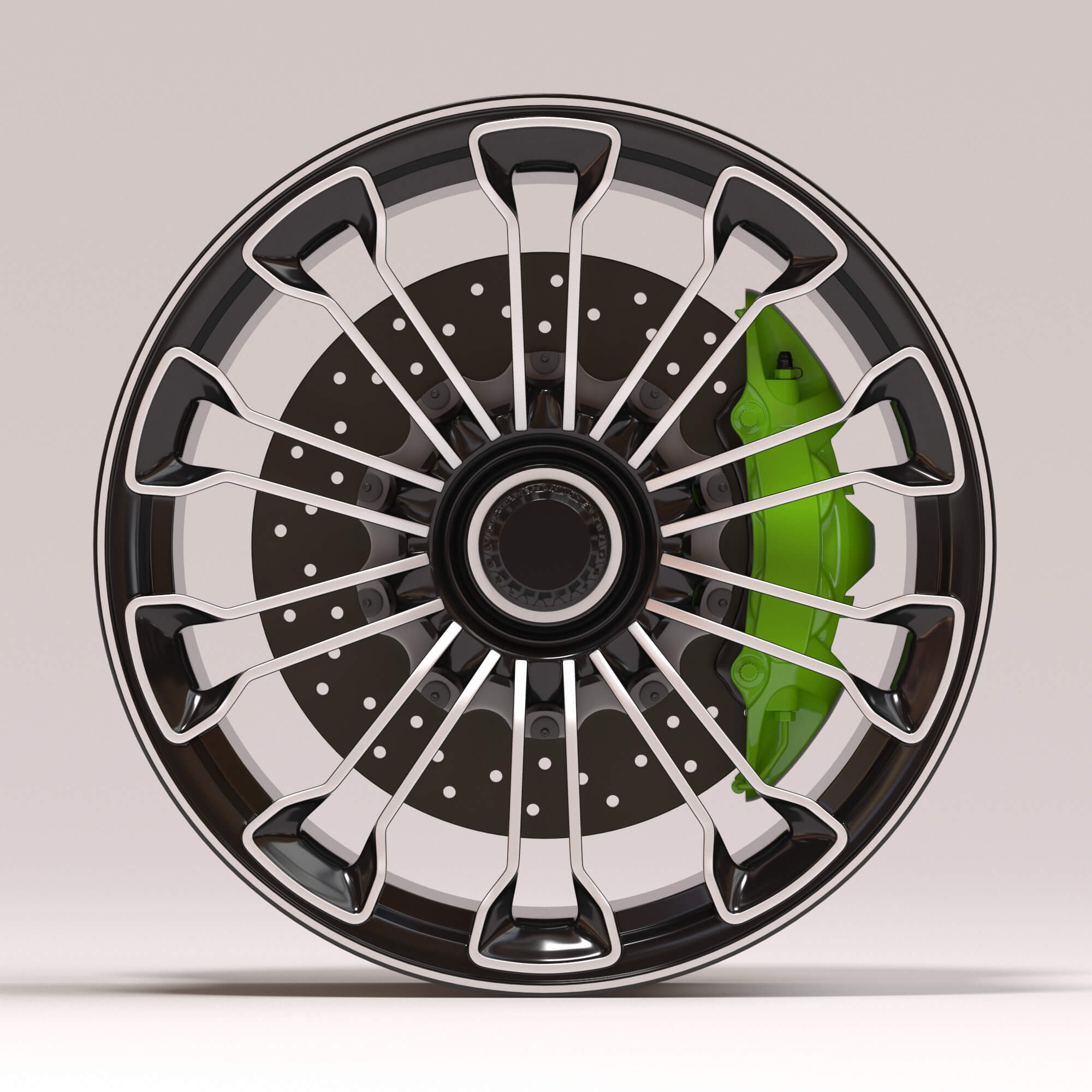 918 Spyder Wheels Front and Rear - 3D Model by bayazoff