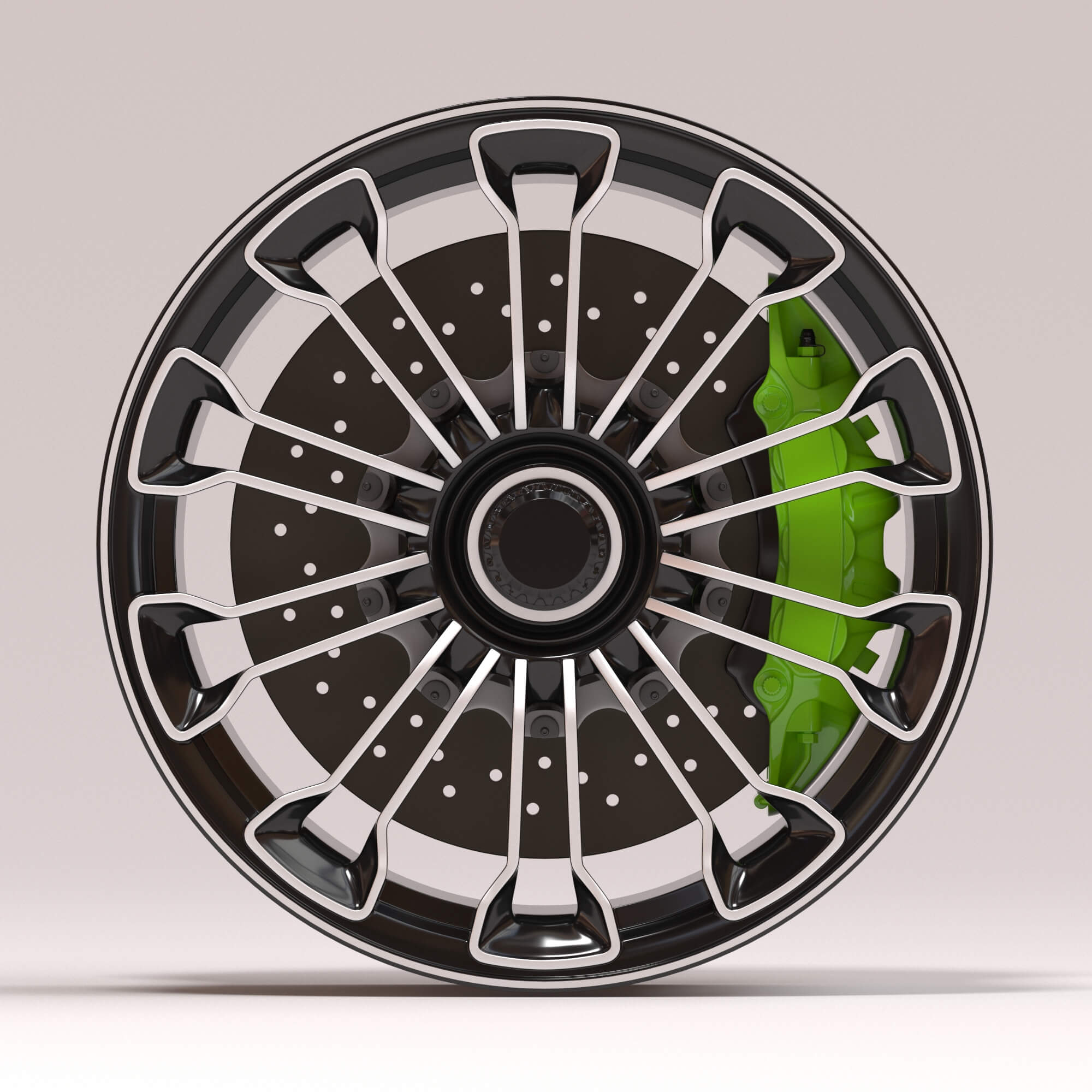 918 Spyder Wheels Front and Rear - 3D Model by bayazoff