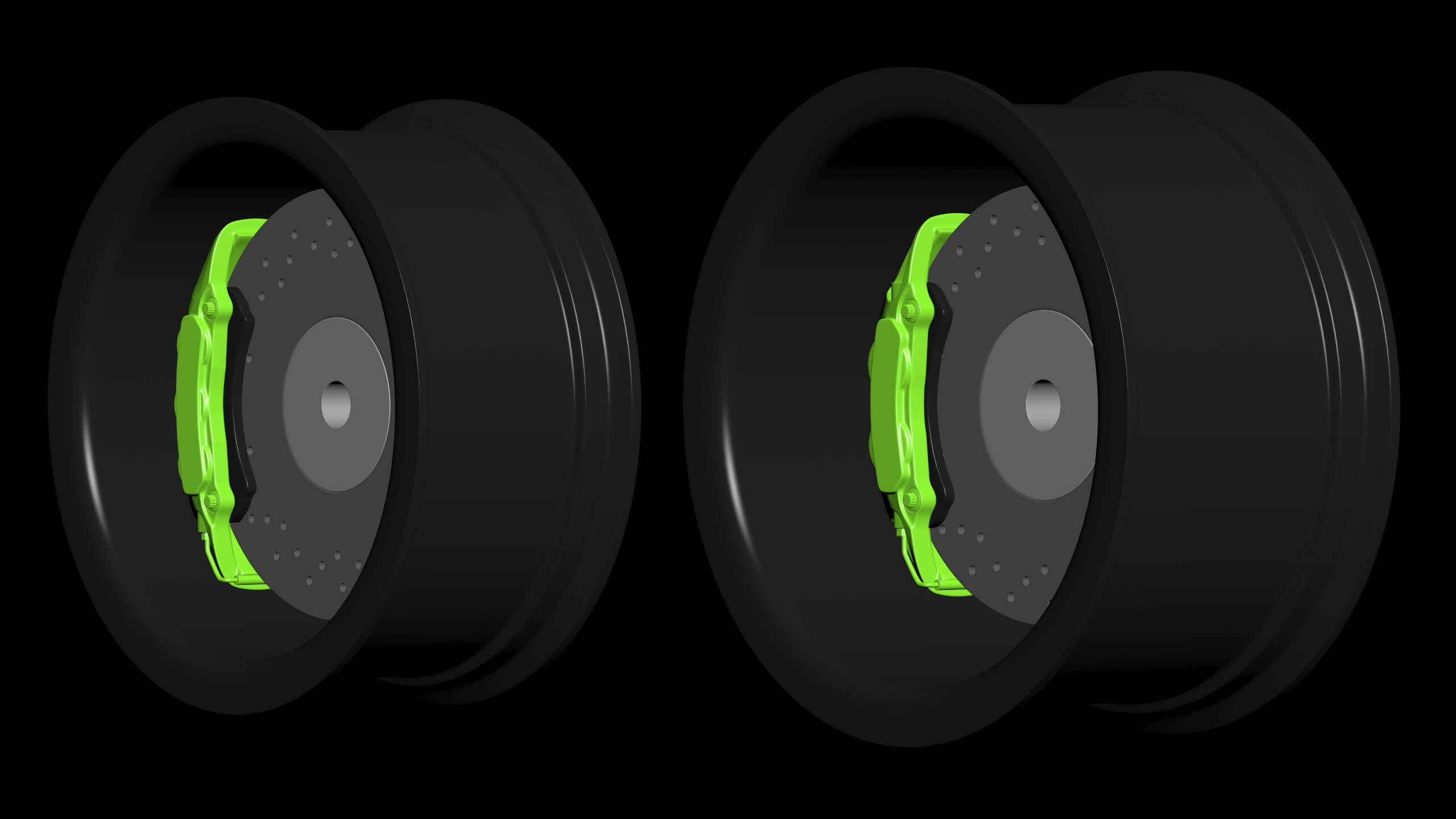 918 Spyder Wheels Front and Rear - 3D Model by bayazoff