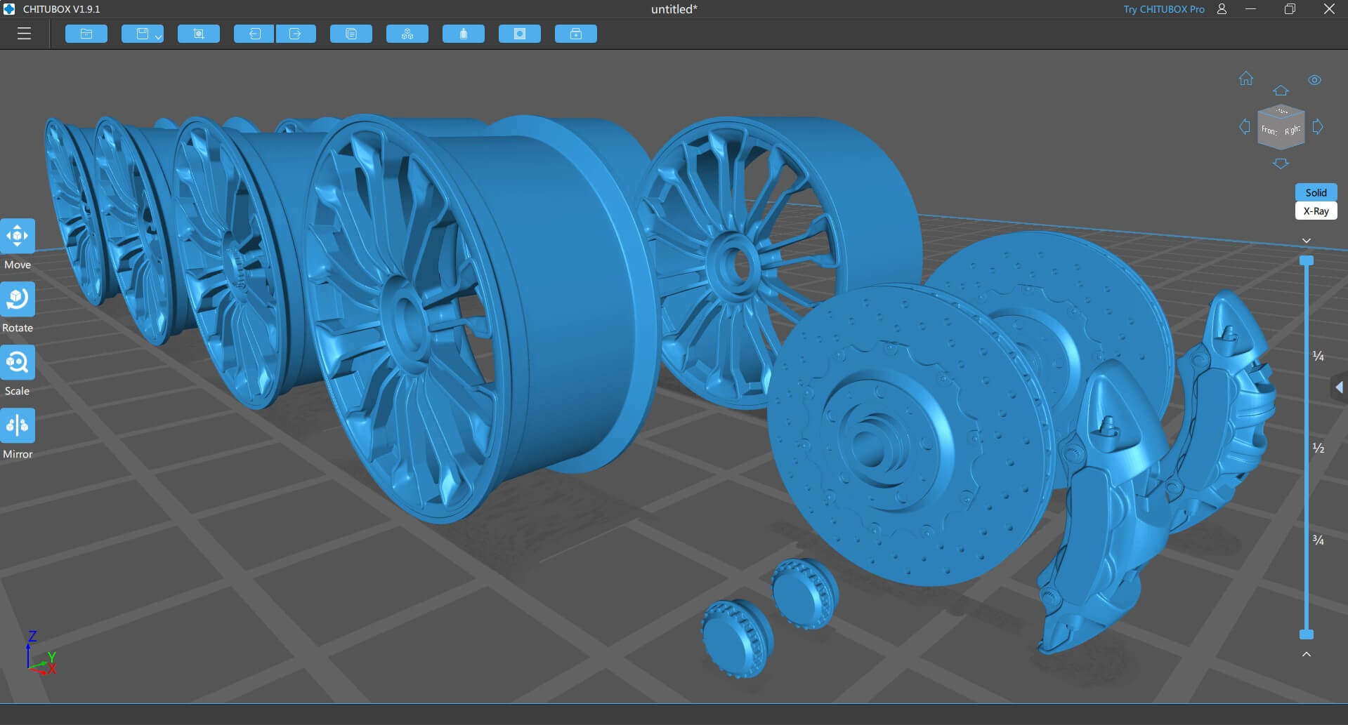 918 Spyder Wheels Front and Rear - 3D Model by bayazoff