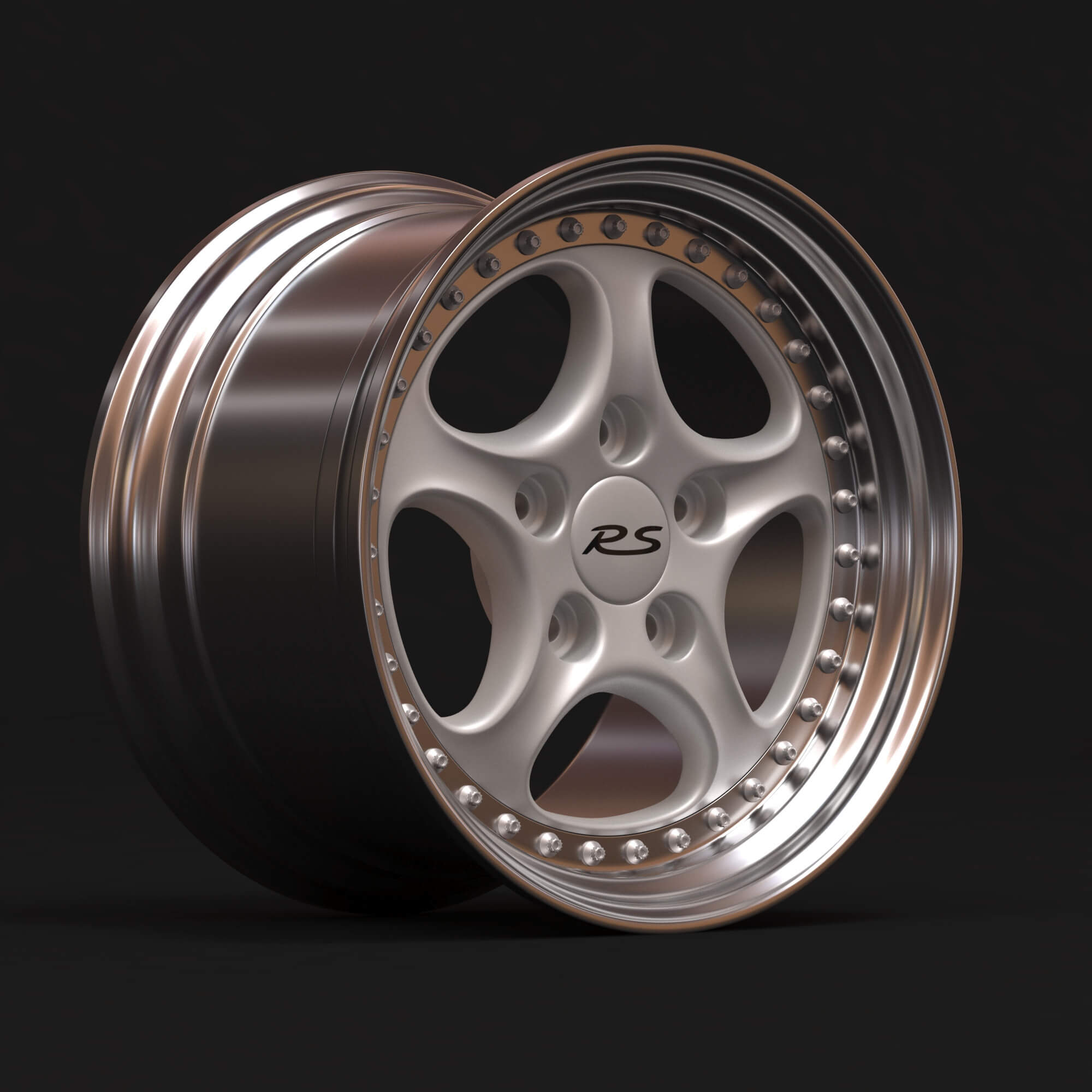 993 RS Speedline Wheels - 3D Print Model by bayazoff