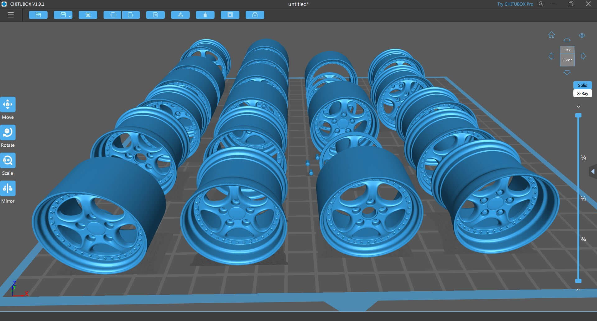 993 RS Speedline Wheels - 3D Print Model by bayazoff