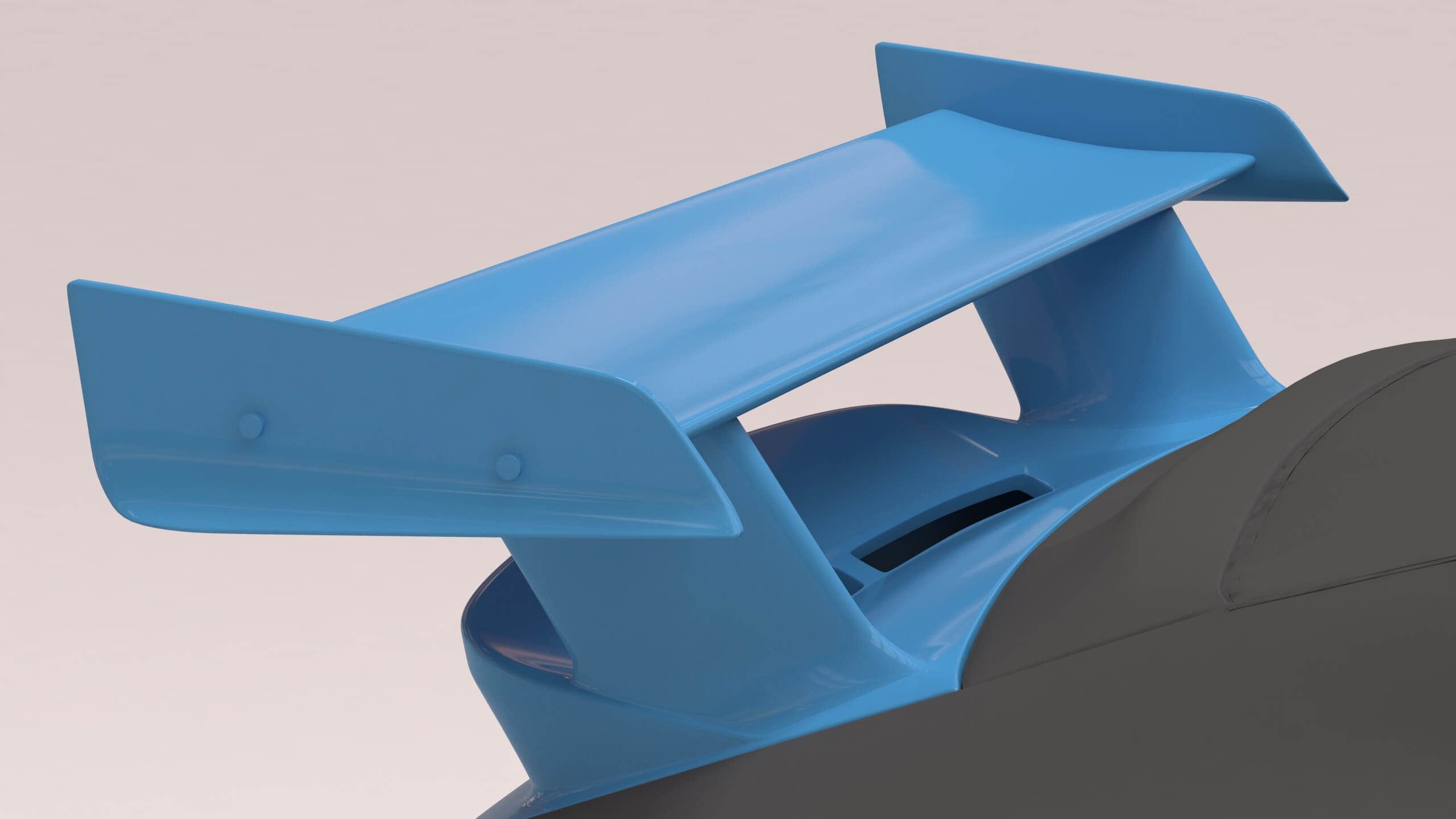 996 GT3 RS Spoiler - 3D Model by bayazoff