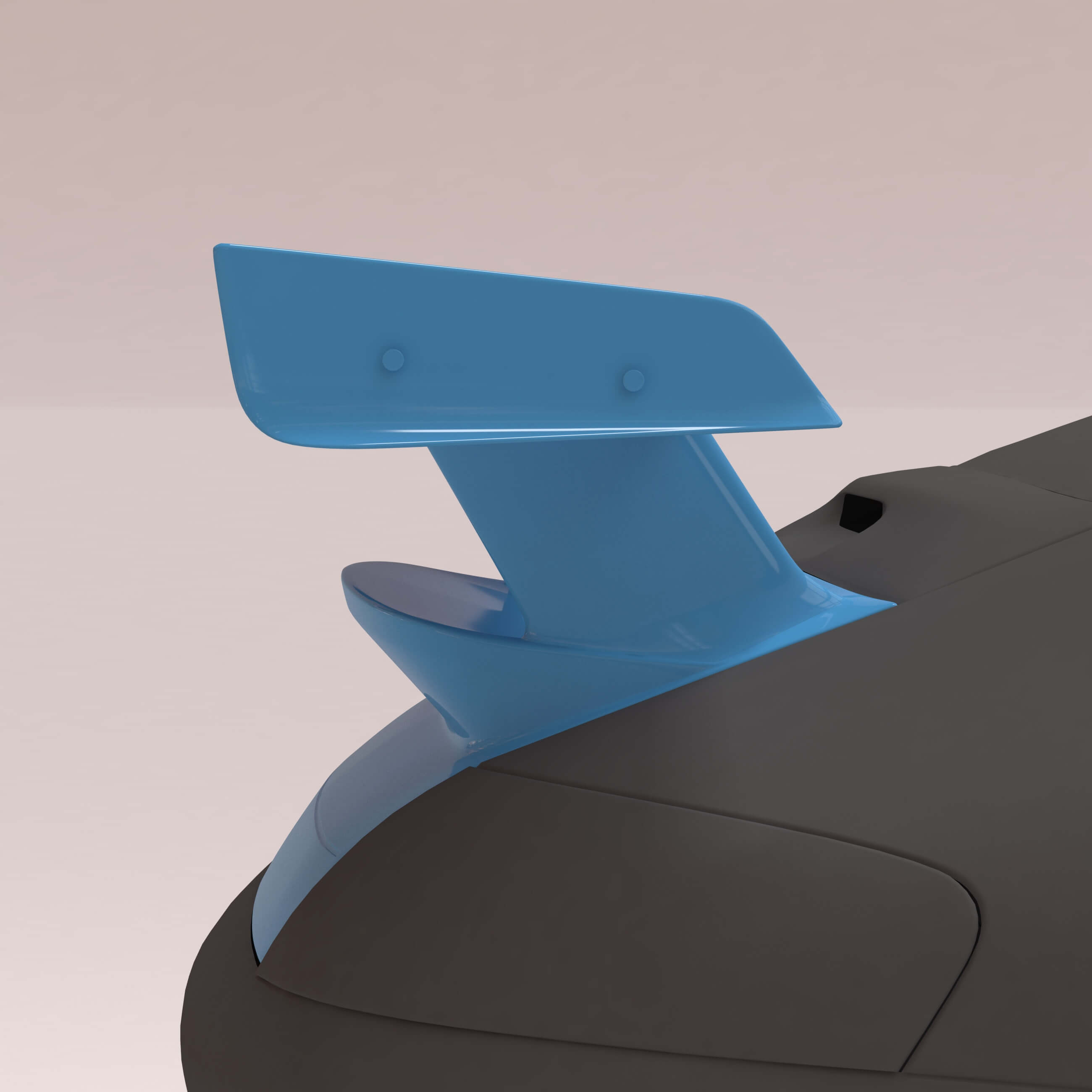 996 GT3 RS Spoiler - 3D Model by bayazoff