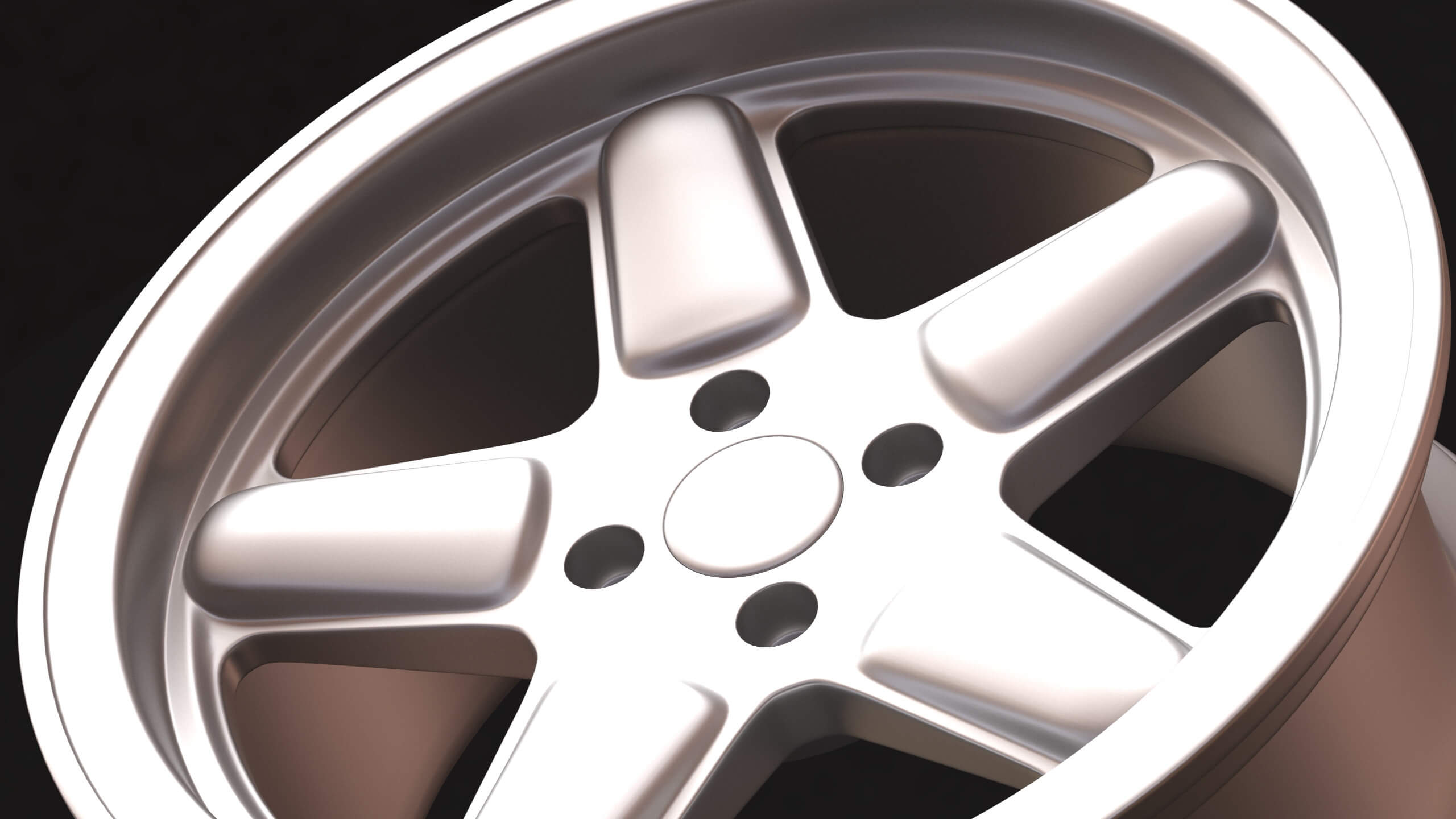 AC Schnitzer Type 1 Four Lugs - 3D Model by bayazoff