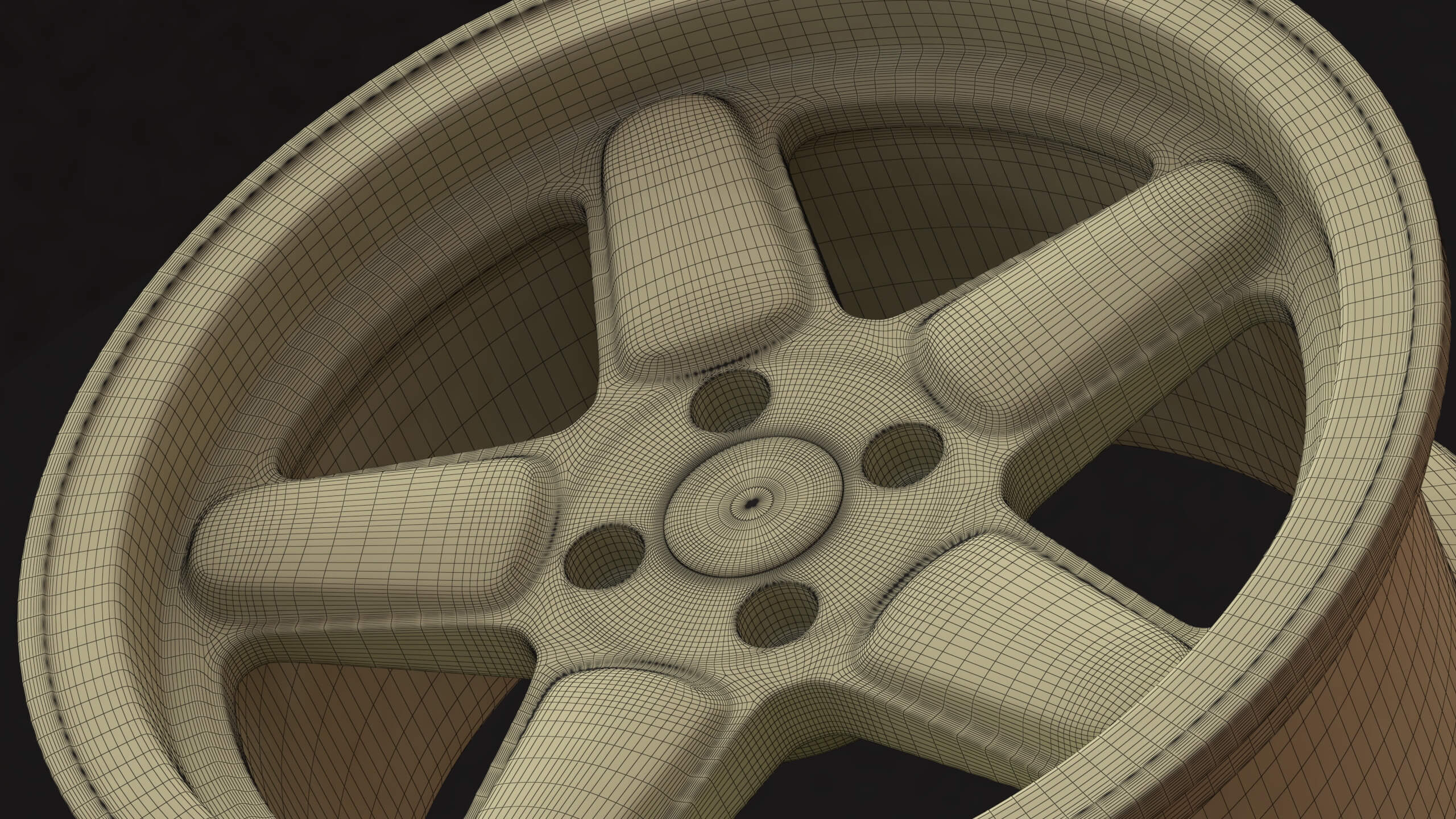 AC Schnitzer Type 1 Four Lugs - 3D Model by bayazoff