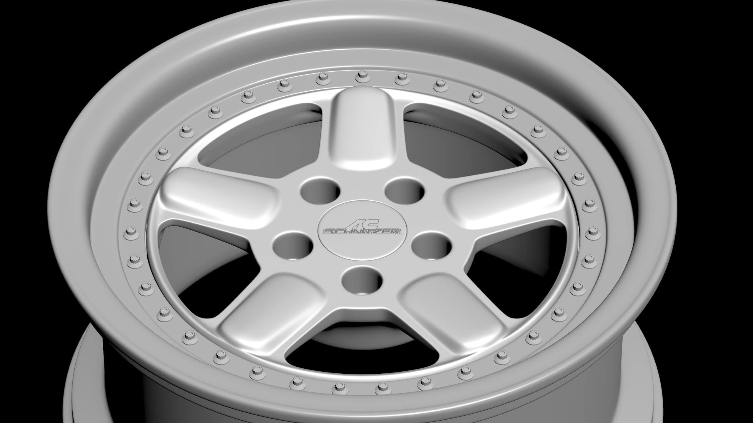 AC Schnitzer Type 1 - Two Versions 3D Print Model by bayazoff