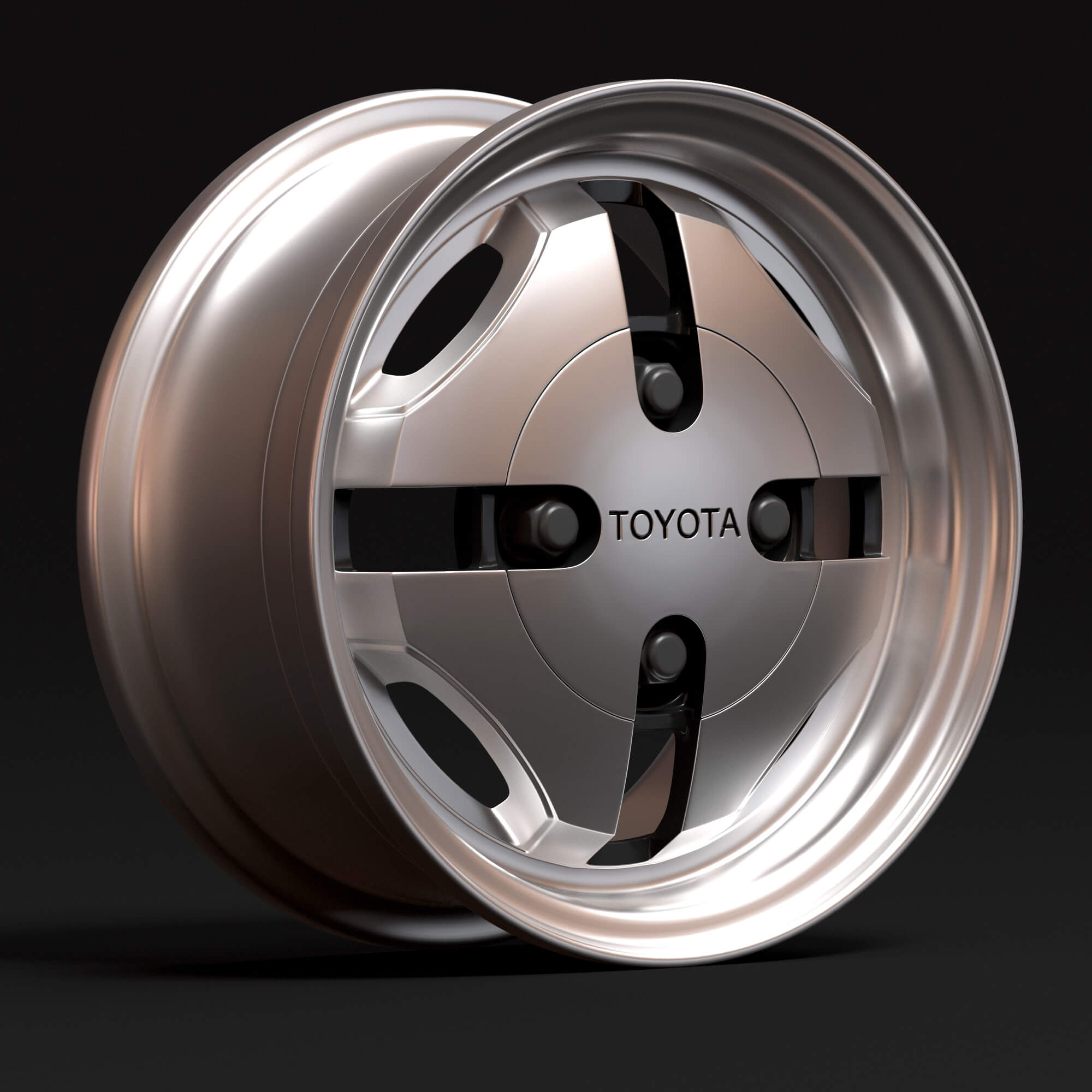 AE86 Levin Wheels - 3D Model by bayazoff