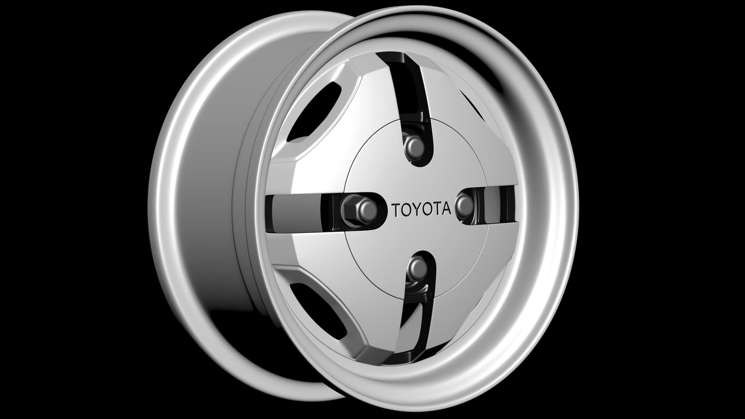 AE86 Levin Wheels - 3D Model by bayazoff