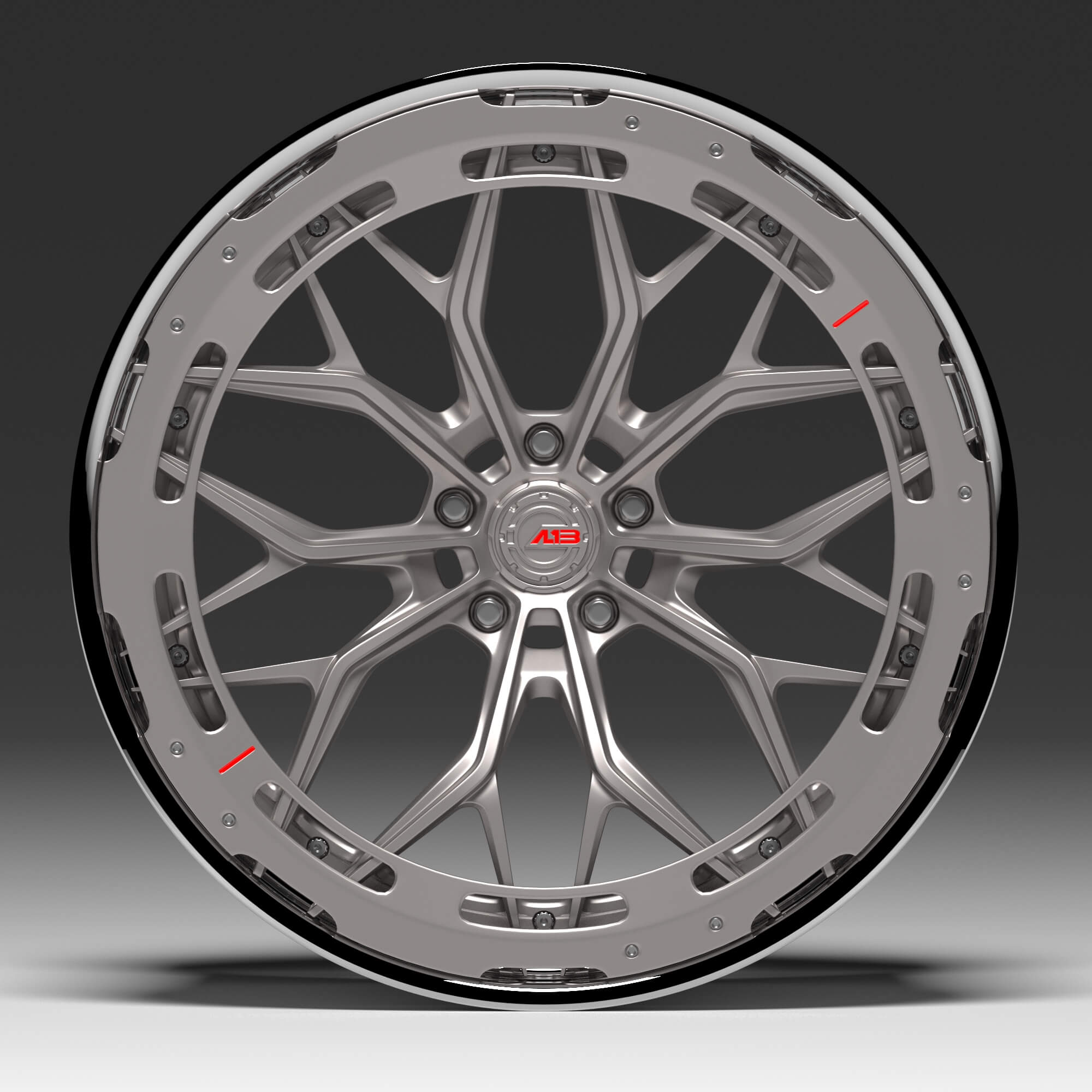 AL13 R80 Rim Printable - 3D Model by bayazoff