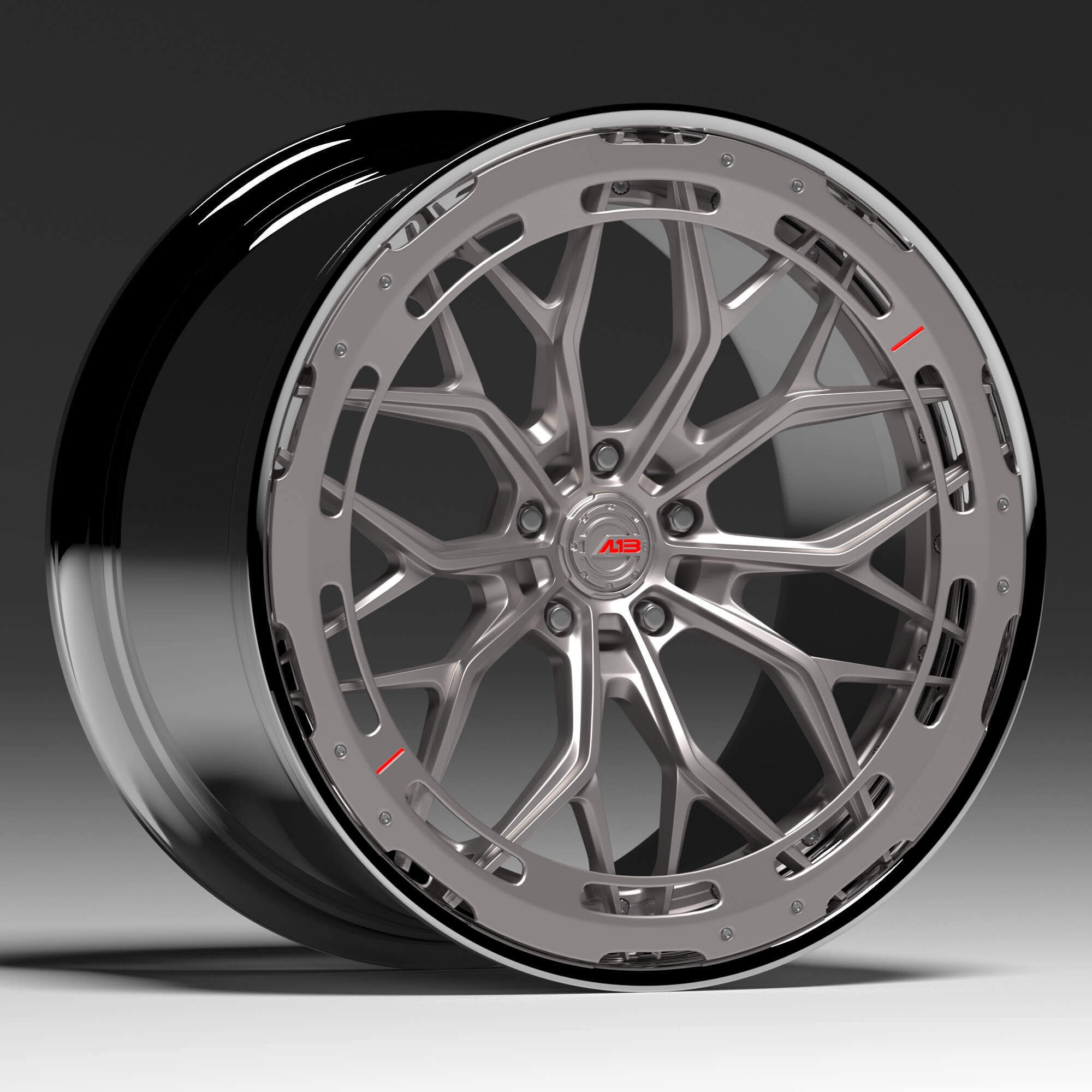 AL13 R80 Rim Printable - 3D Model by bayazoff