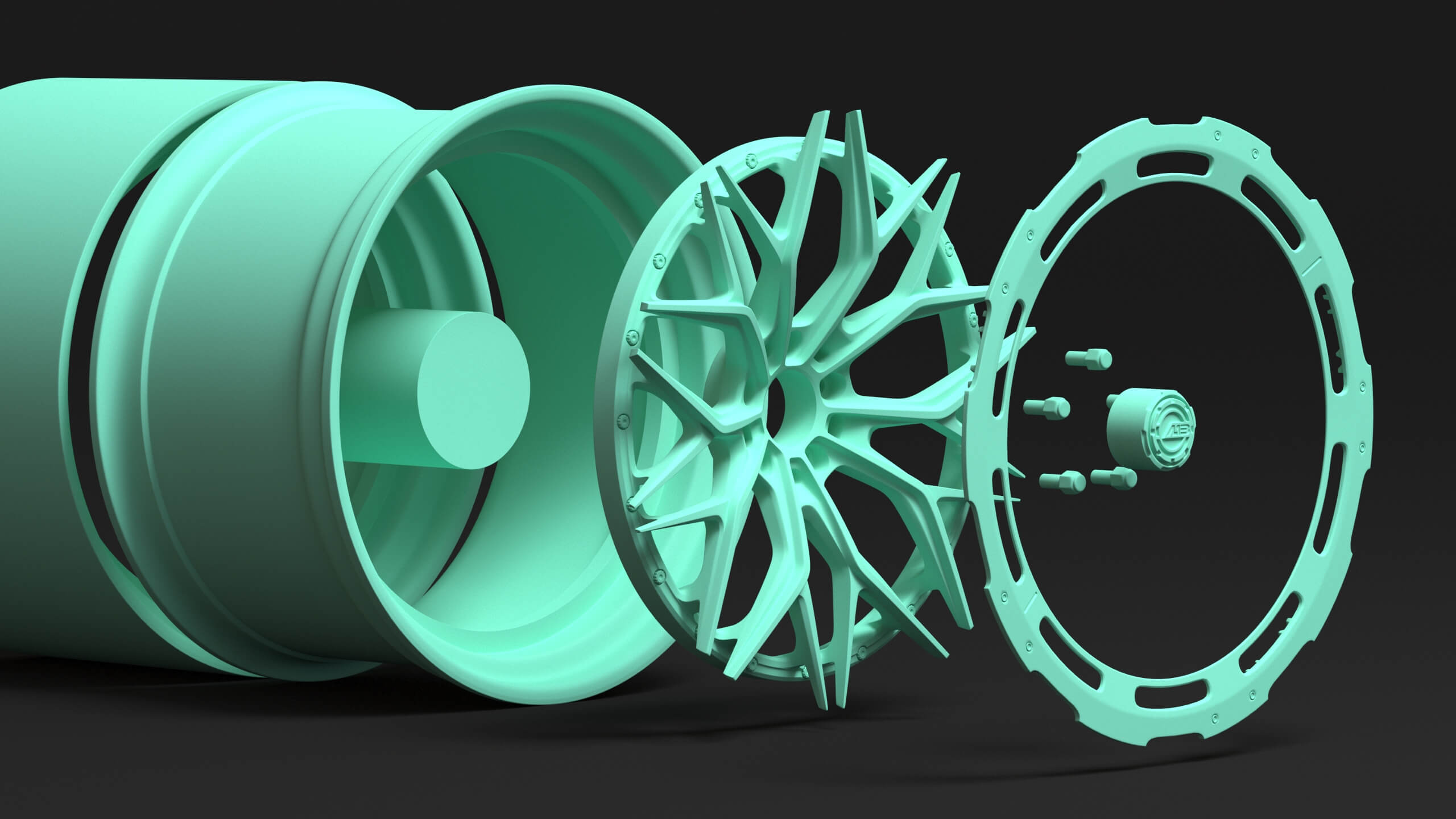 AL13 R80 Rim Printable - 3D Model by bayazoff
