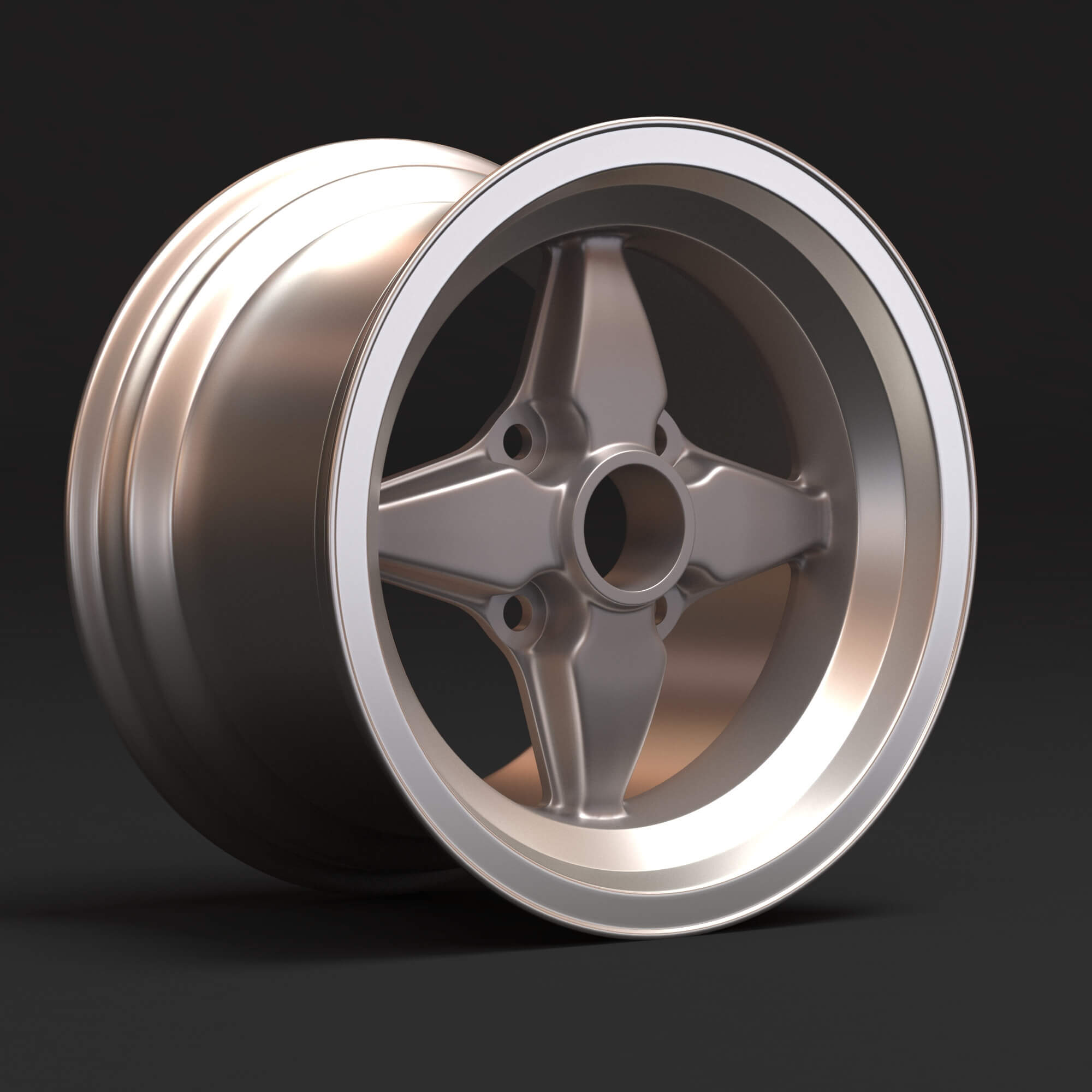 American Racing Le Mans Wheels - 3D Model by bayazoff