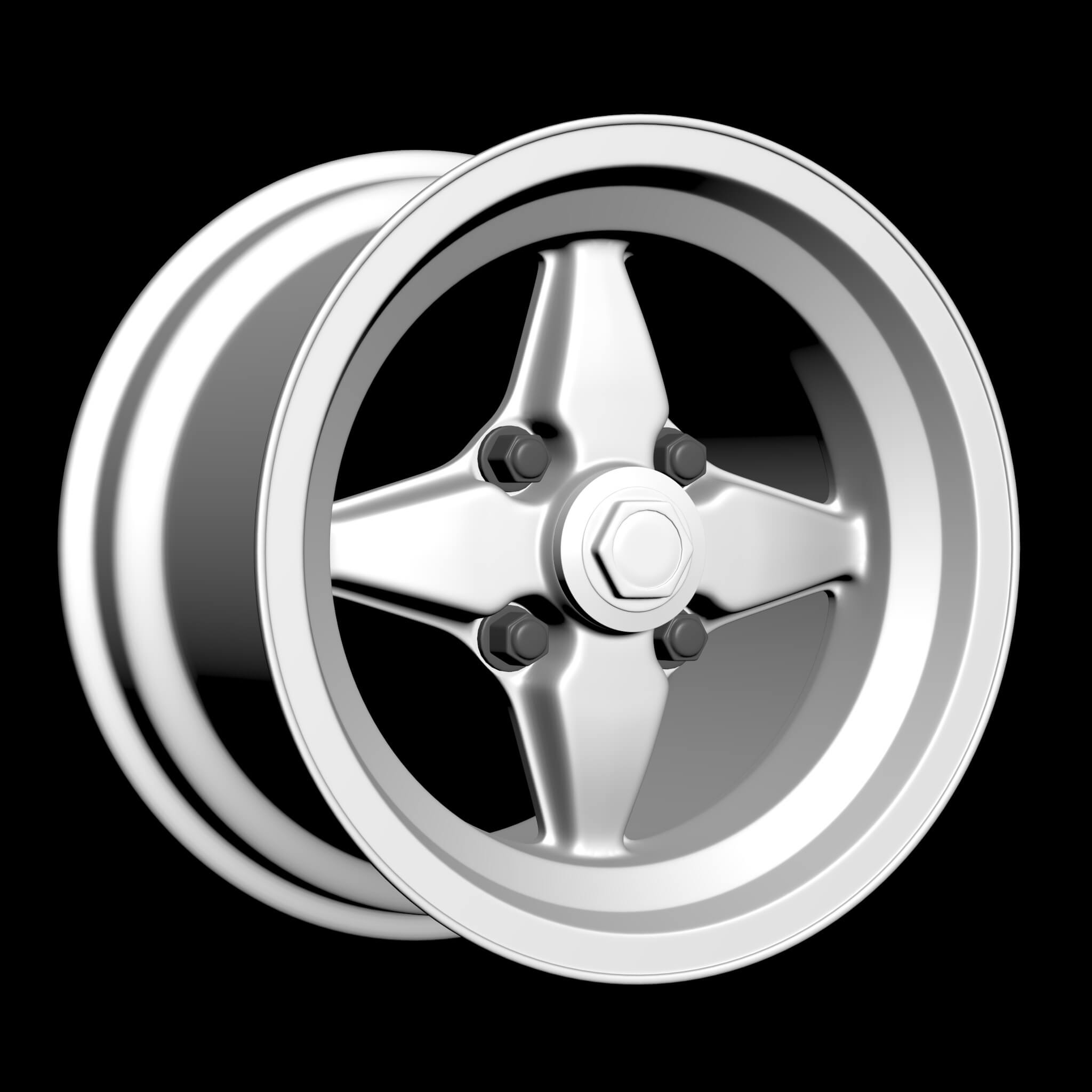 American Racing Le Mans Wheels - 3D Model by bayazoff