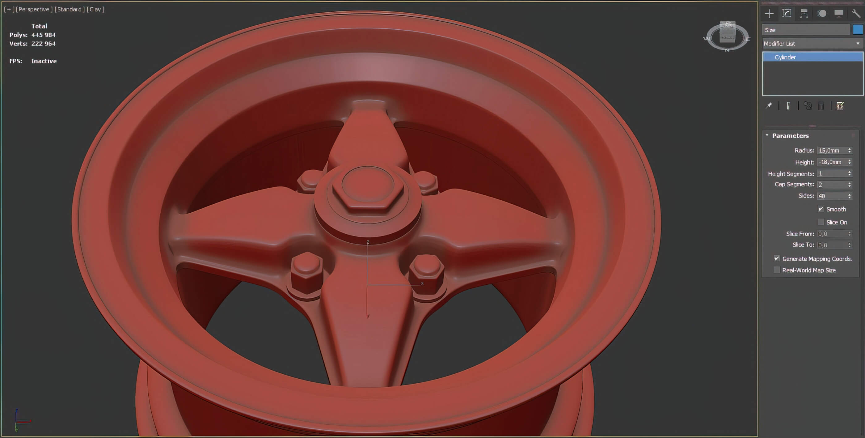 American Racing Le Mans Wheels - 3D Model by bayazoff