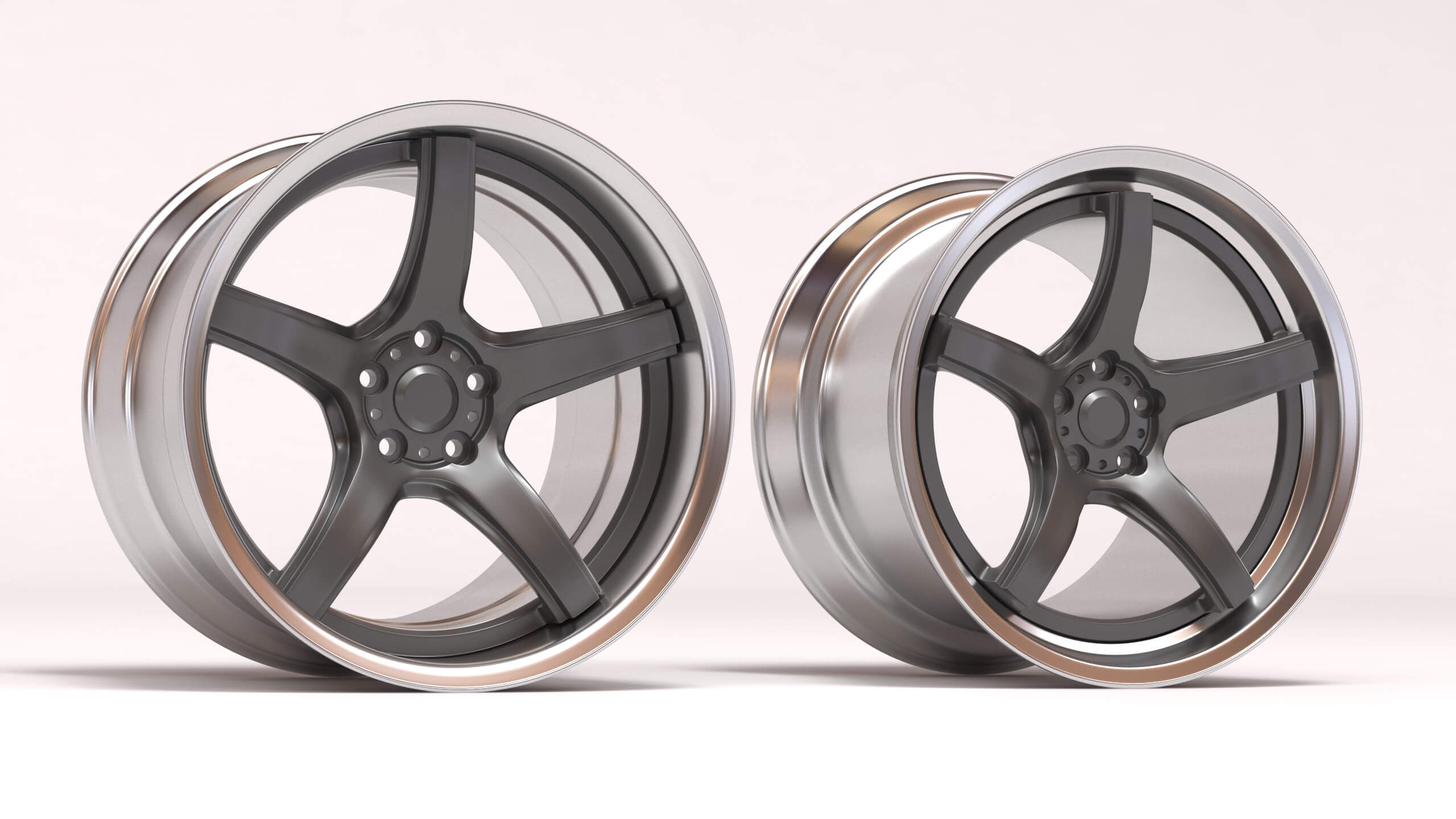 Work T5R 2P Wheel - 3D Model by bayazoff