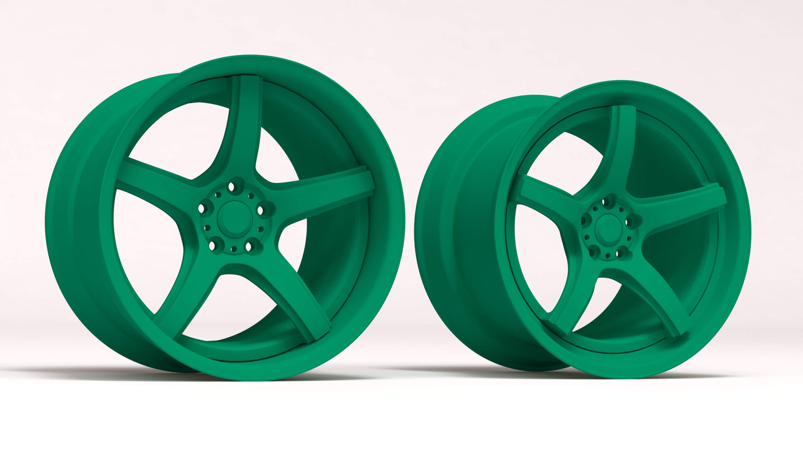 Work T5R 2P Wheel - 3D Model by bayazoff