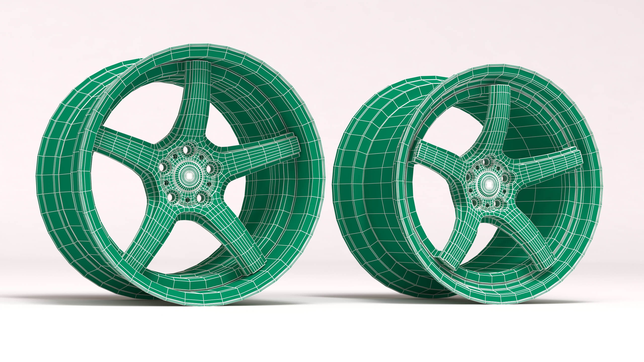 Work T5R 2P Wheel - 3D Model by bayazoff