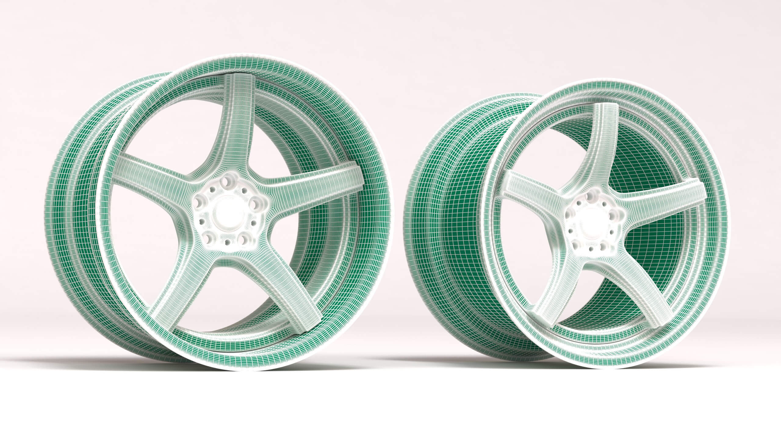 Work T5R 2P Wheel - 3D Model by bayazoff