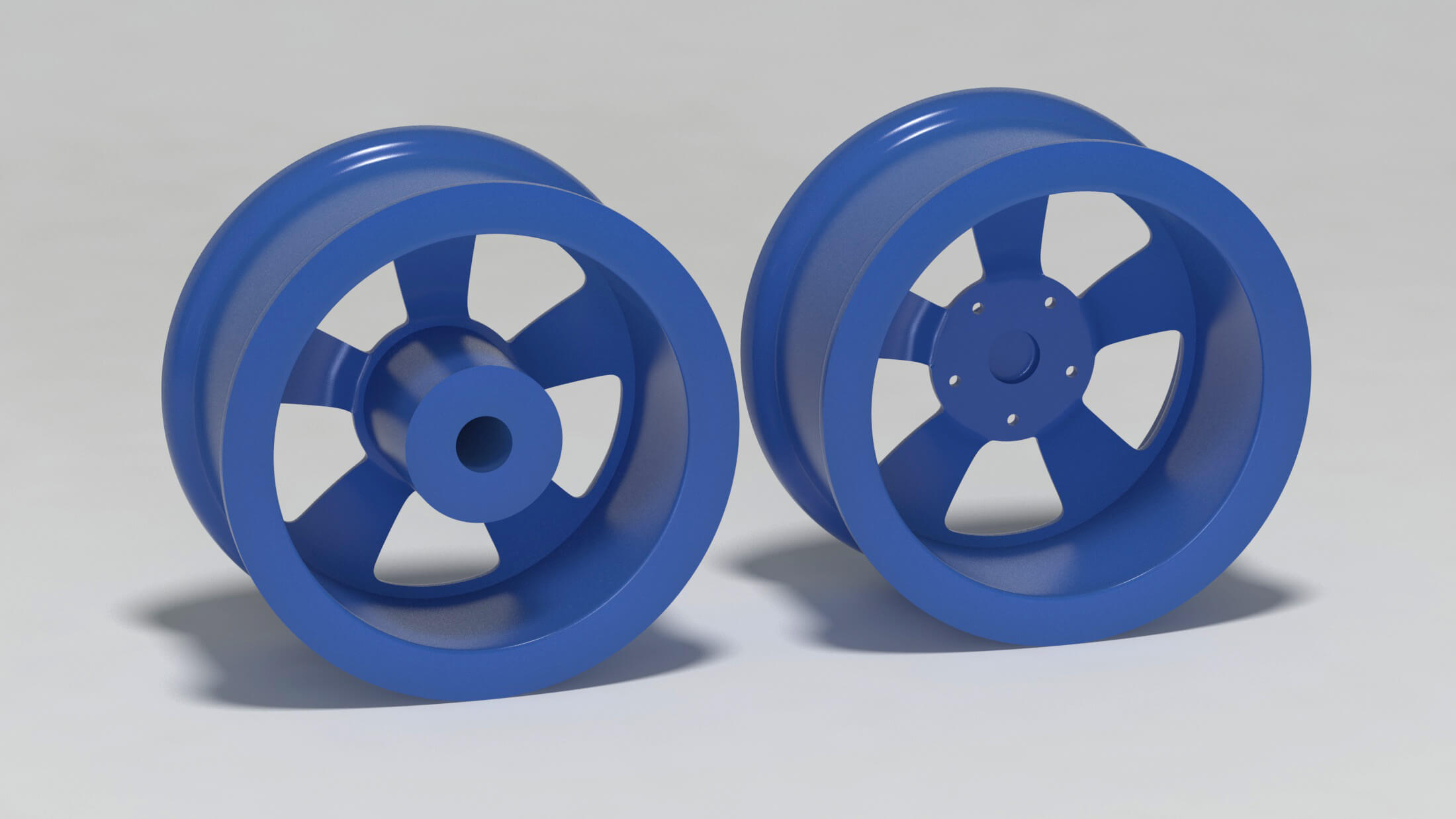 American Racing Torq Thrust II - 3D Model by bayazoff