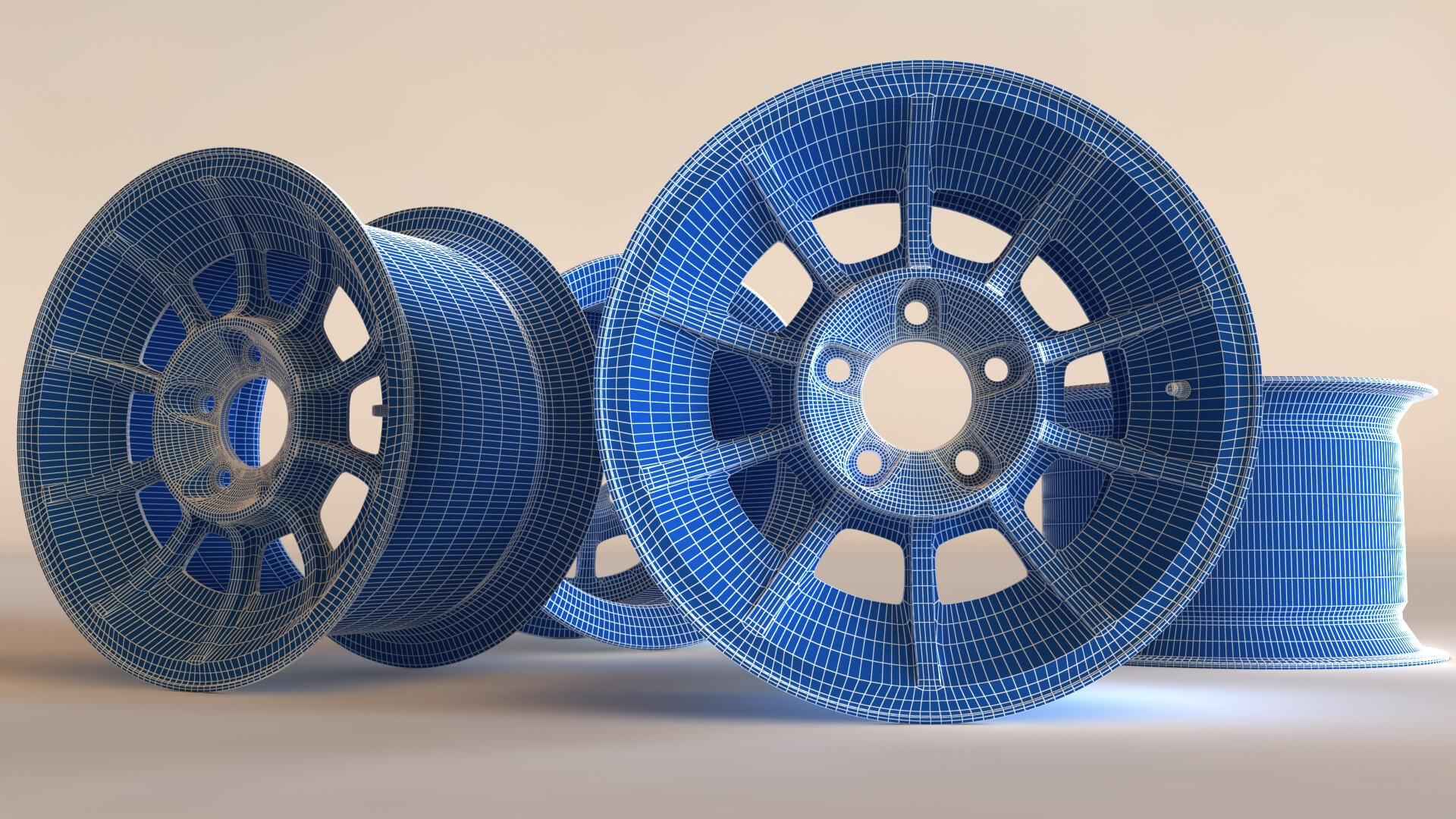 American Racing Vector Printable Rim - 3D Print Model by bayazoff