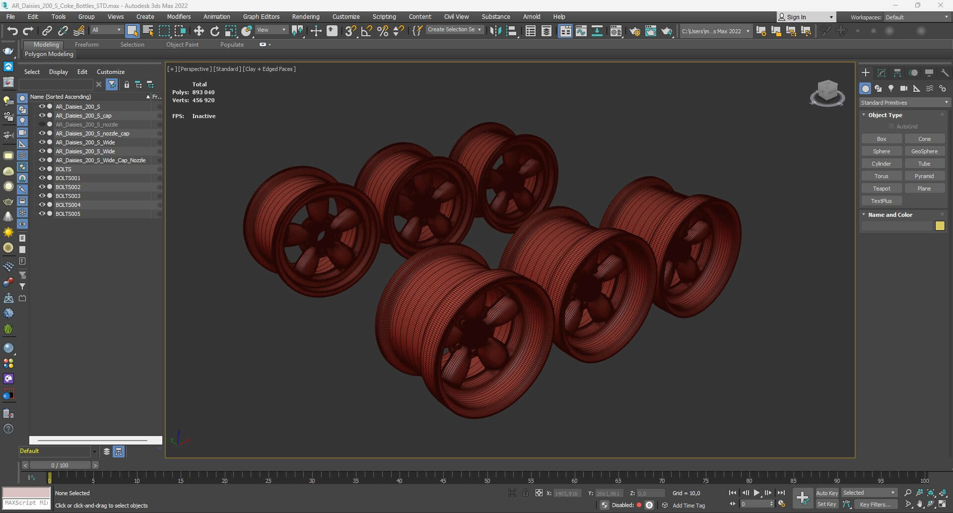 American Racing Wheels Daisies 200 S Coke Bottles Printable - 3D Print ...