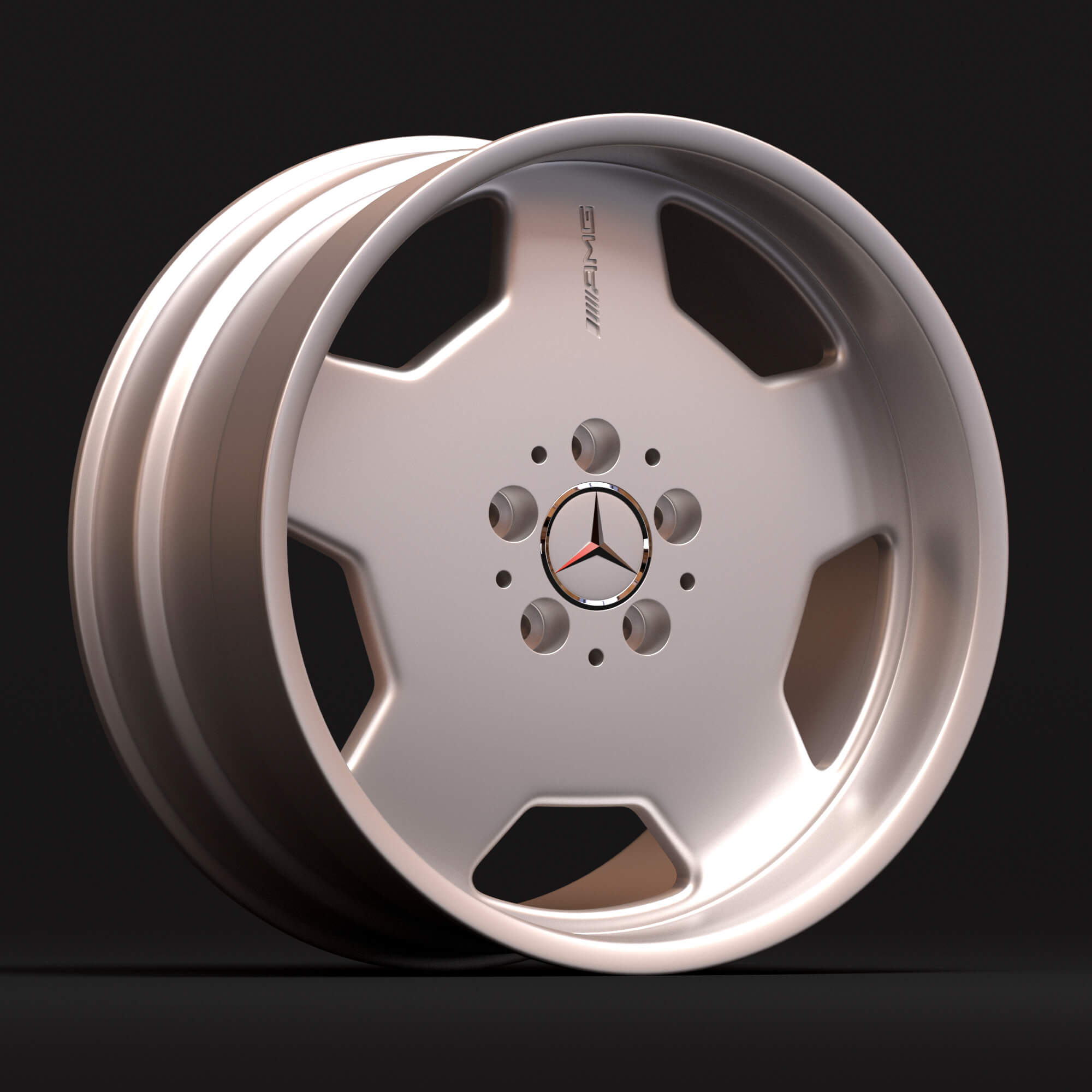 AMG Monoblock Aero 2 - 3D Model by bayazoff