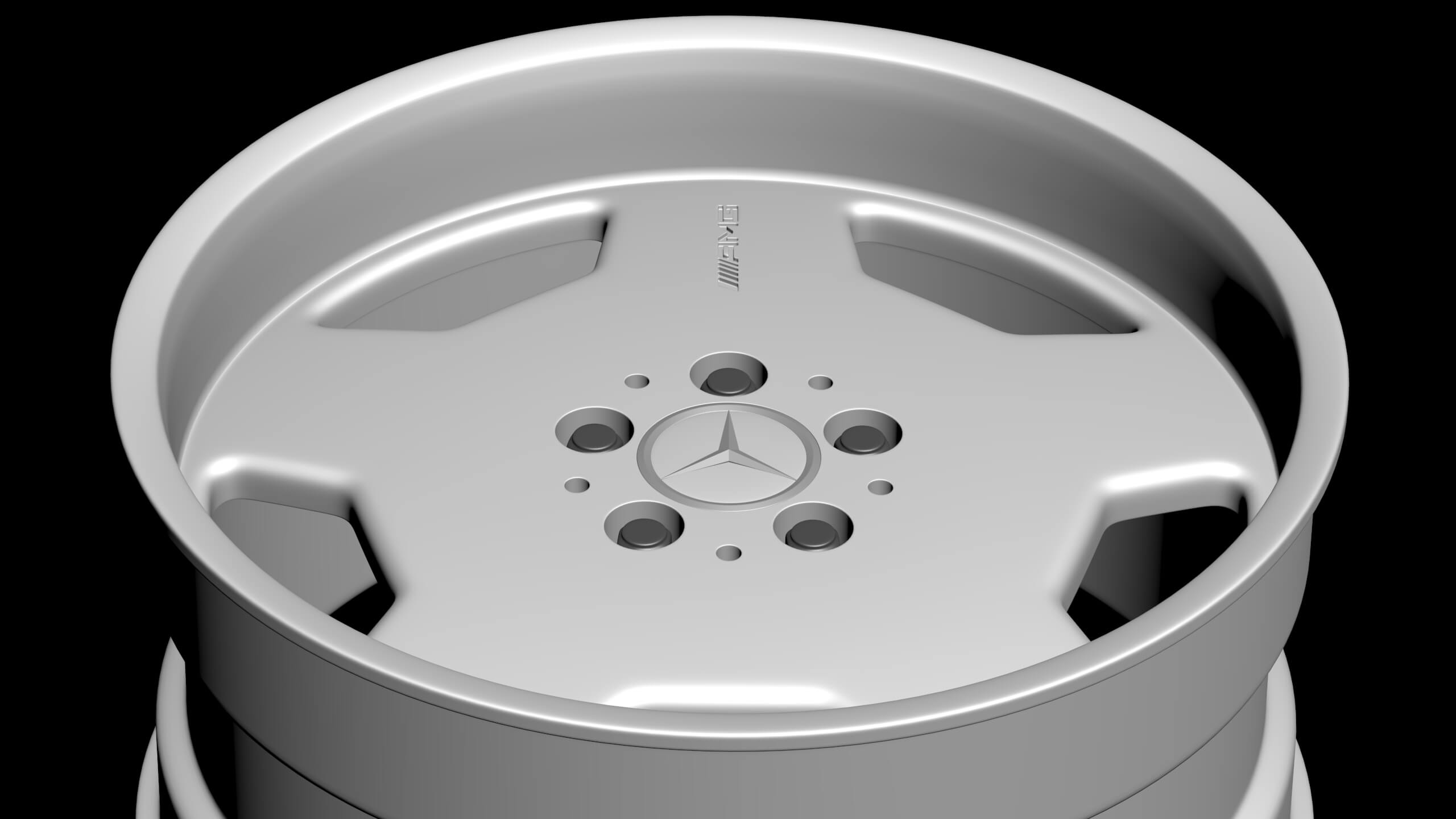 AMG Monoblock Aero 2 - 3D Print Model by bayazoff