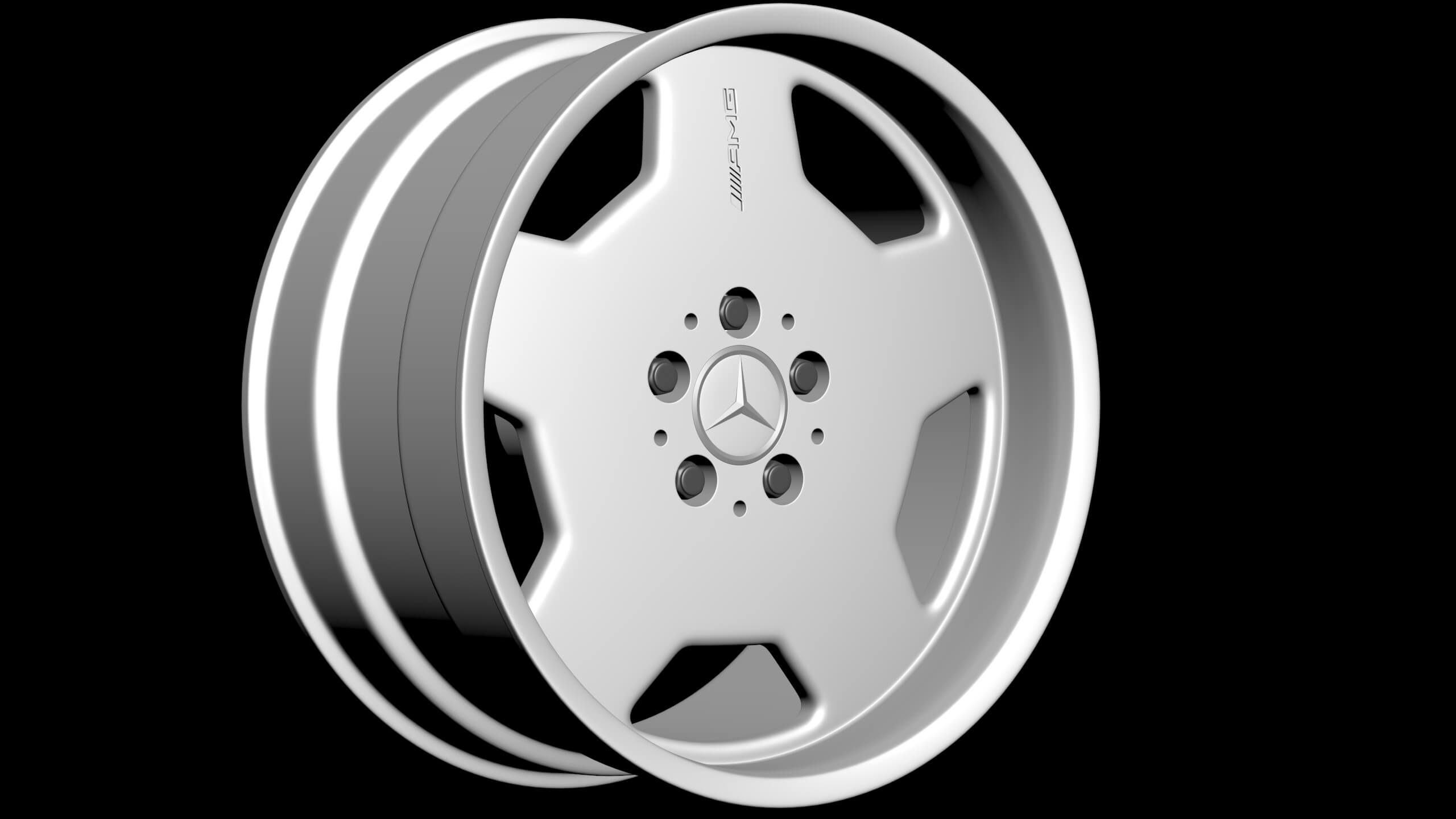 AMG Monoblock Aero 2 - 3D Model by bayazoff