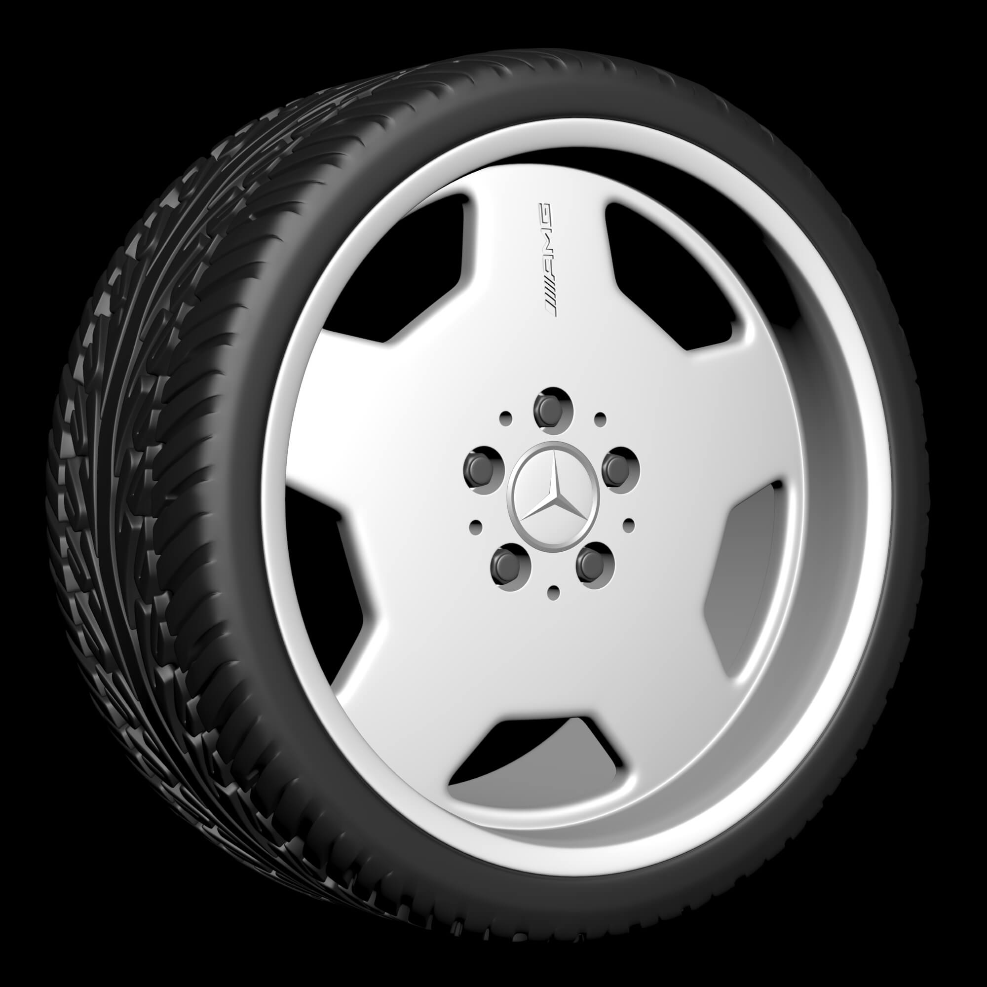 AMG Monoblock Aero 2 - 3D Print Model by bayazoff